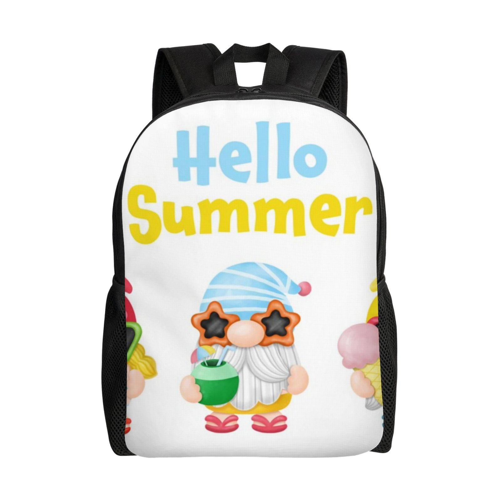 Haiem Gnomes Summer Beach Backpack - Stylish and Durable 15-inch Laptop ...