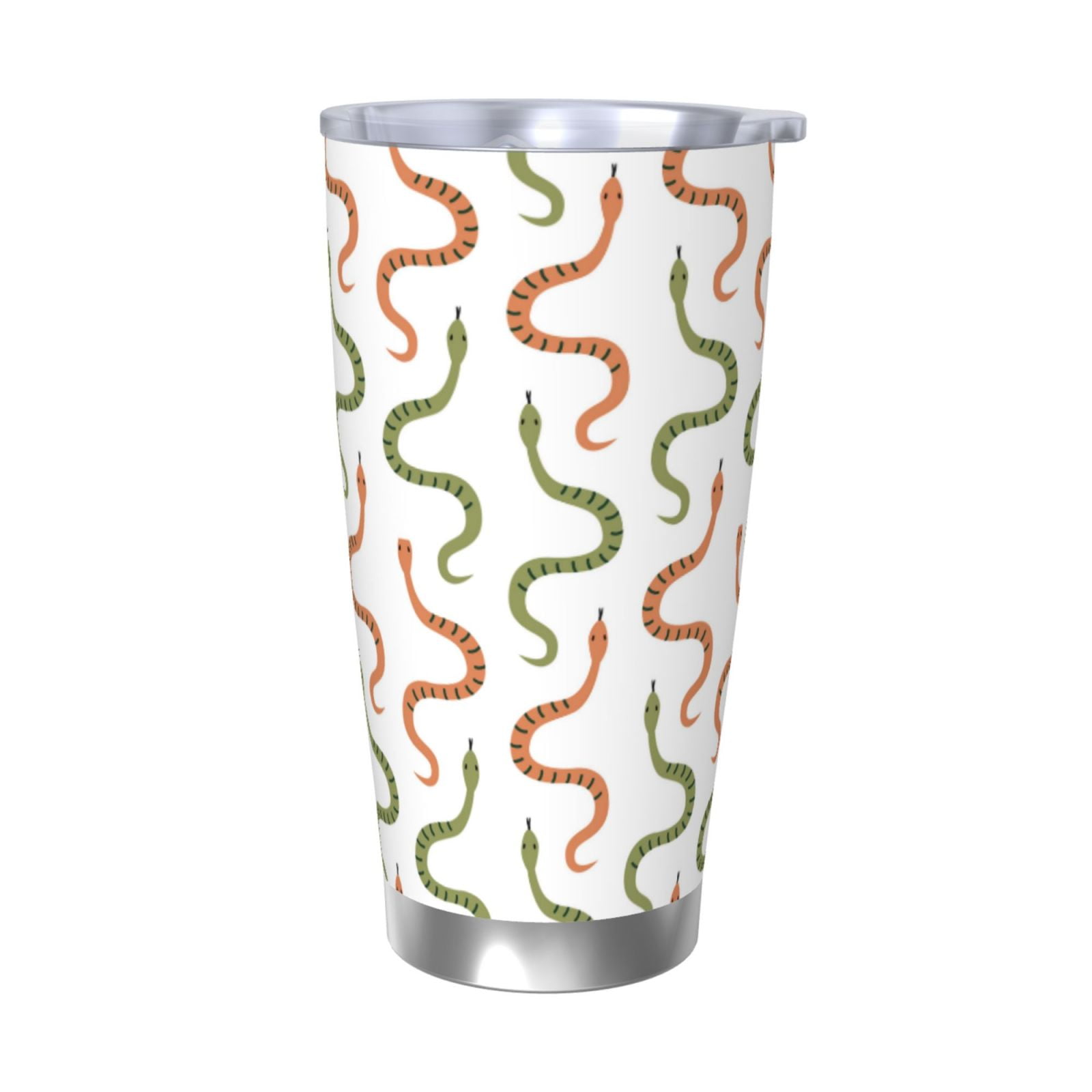 Haiem Hand Drawn Snake Printed 20oz Straight Skinny Car Cups With ...