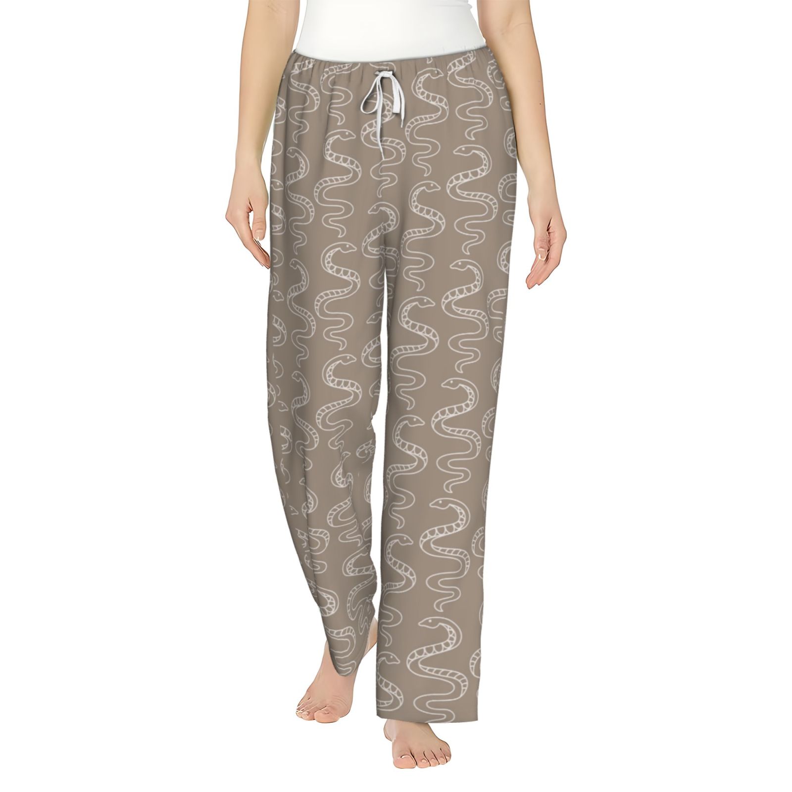 Haiem Hand Drawn Snake Women's Pajama Pants Ultra Lightweight Pjs ...