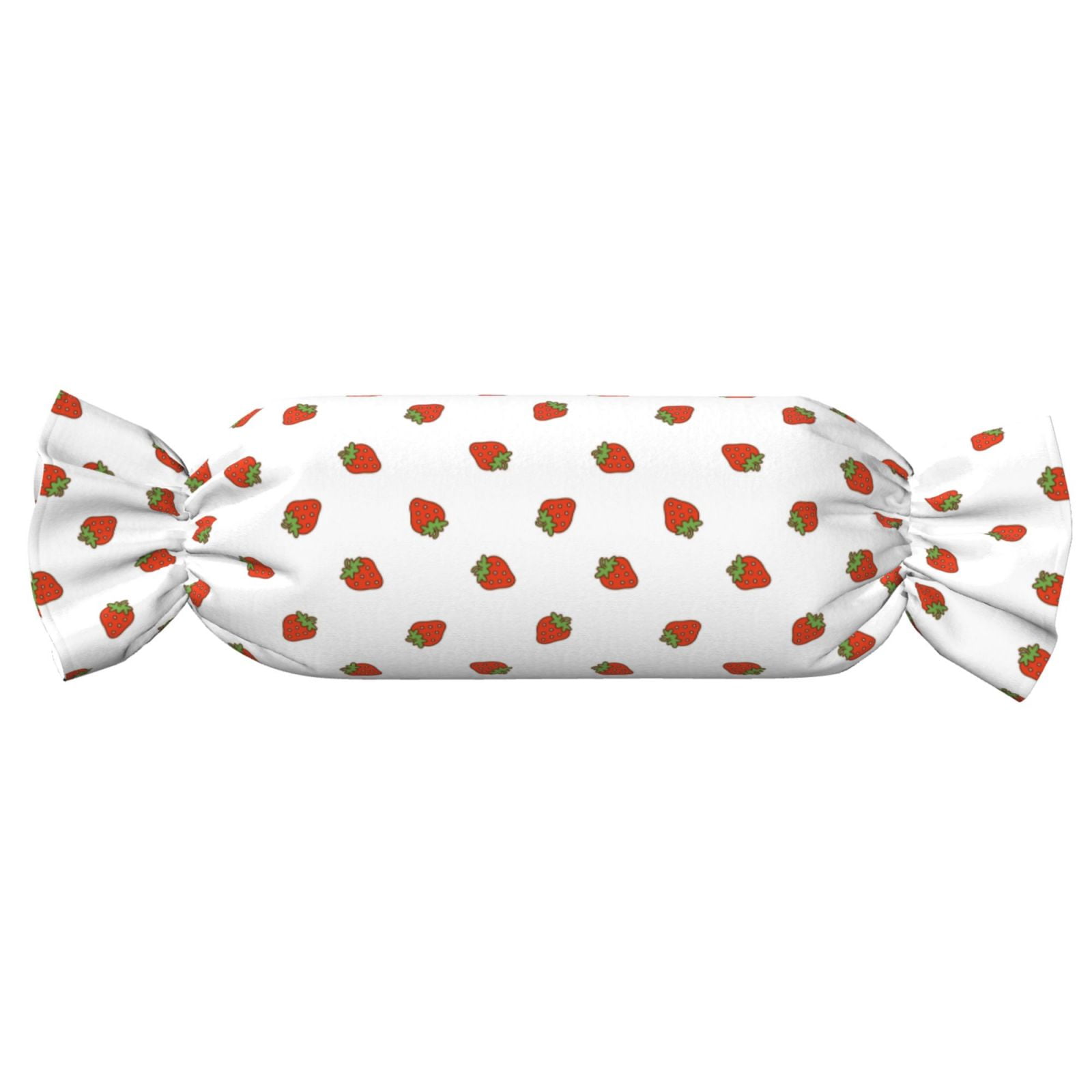 Haiem Hand Drawn Strawberry for Round Cervical Roll Cylinder Bolster ...