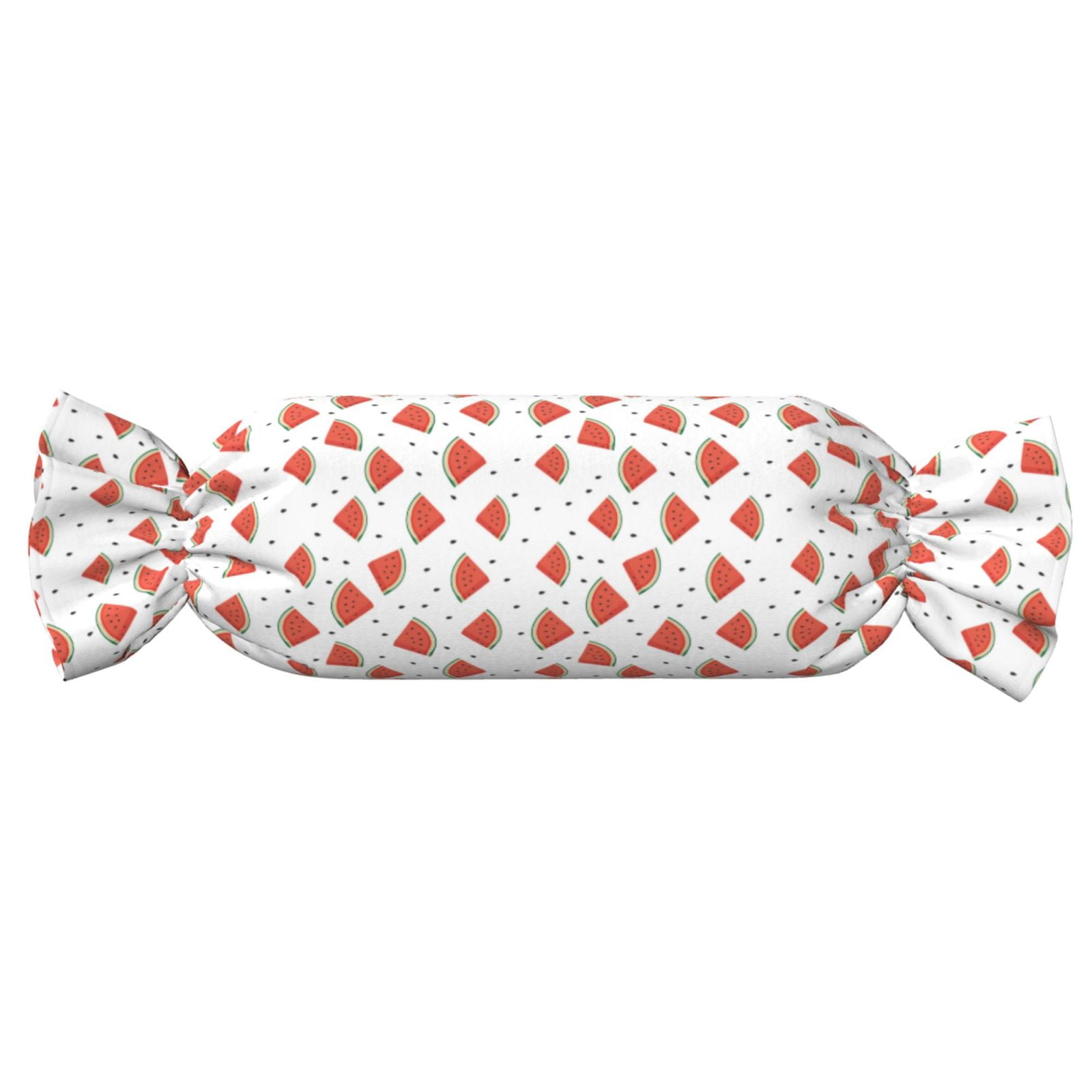 Haiem Hand Drawn Watermelon for Round Cervical Roll Cylinder Bolster ...