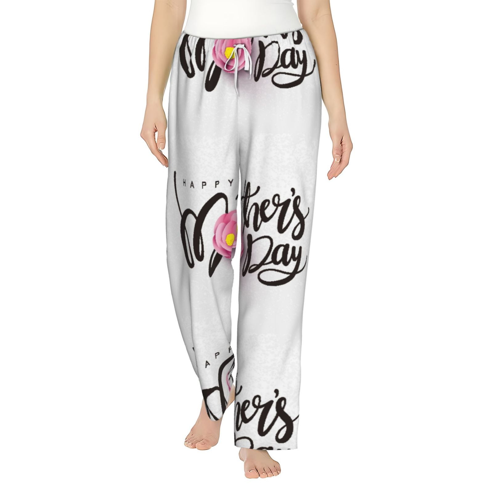 Haiem Happy Mother's Day (3) Women's Pajama Pants Ultra Lightweight Pjs ...
