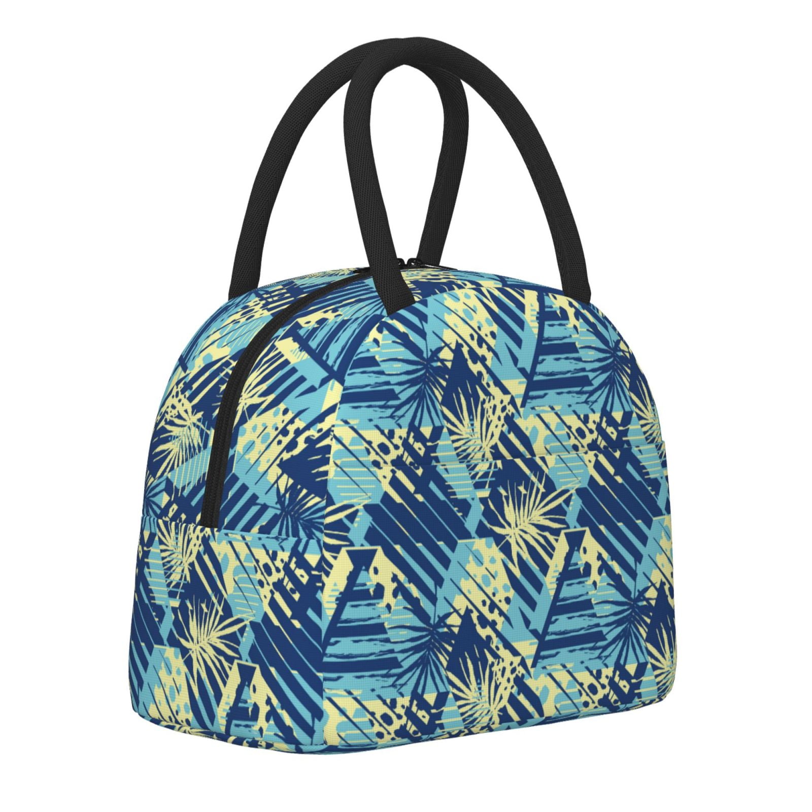 Haiem Hawaiian Style Printed Lunch Bag Women, Lunch Box Lunch Bag for ...