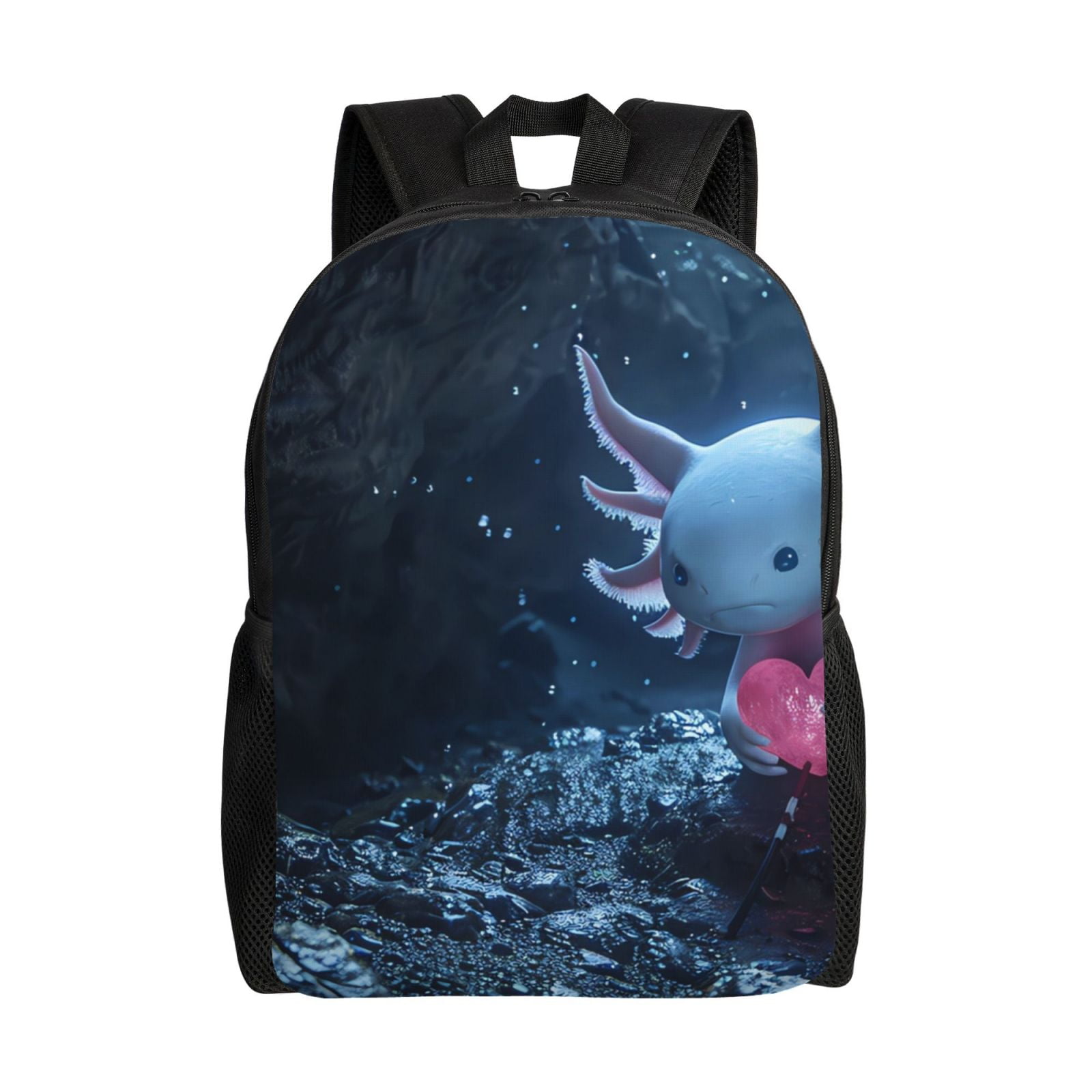 Haiem Heart Axolotl Backpack - Stylish and Durable 15-inch Laptop ...
