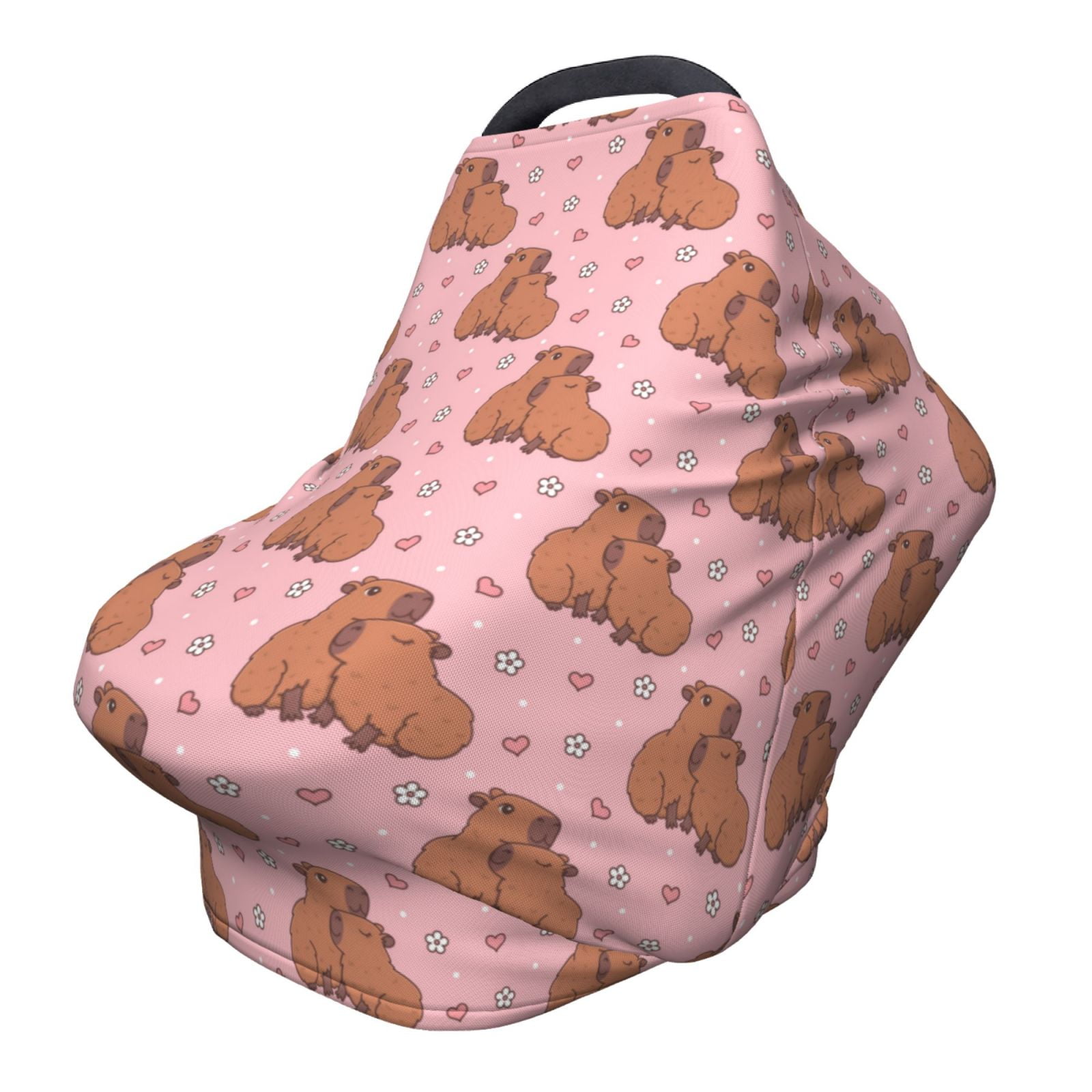 Haiem Heart Capybara Baby Nursing Cover & Nursing Poncho - Multi Use ...