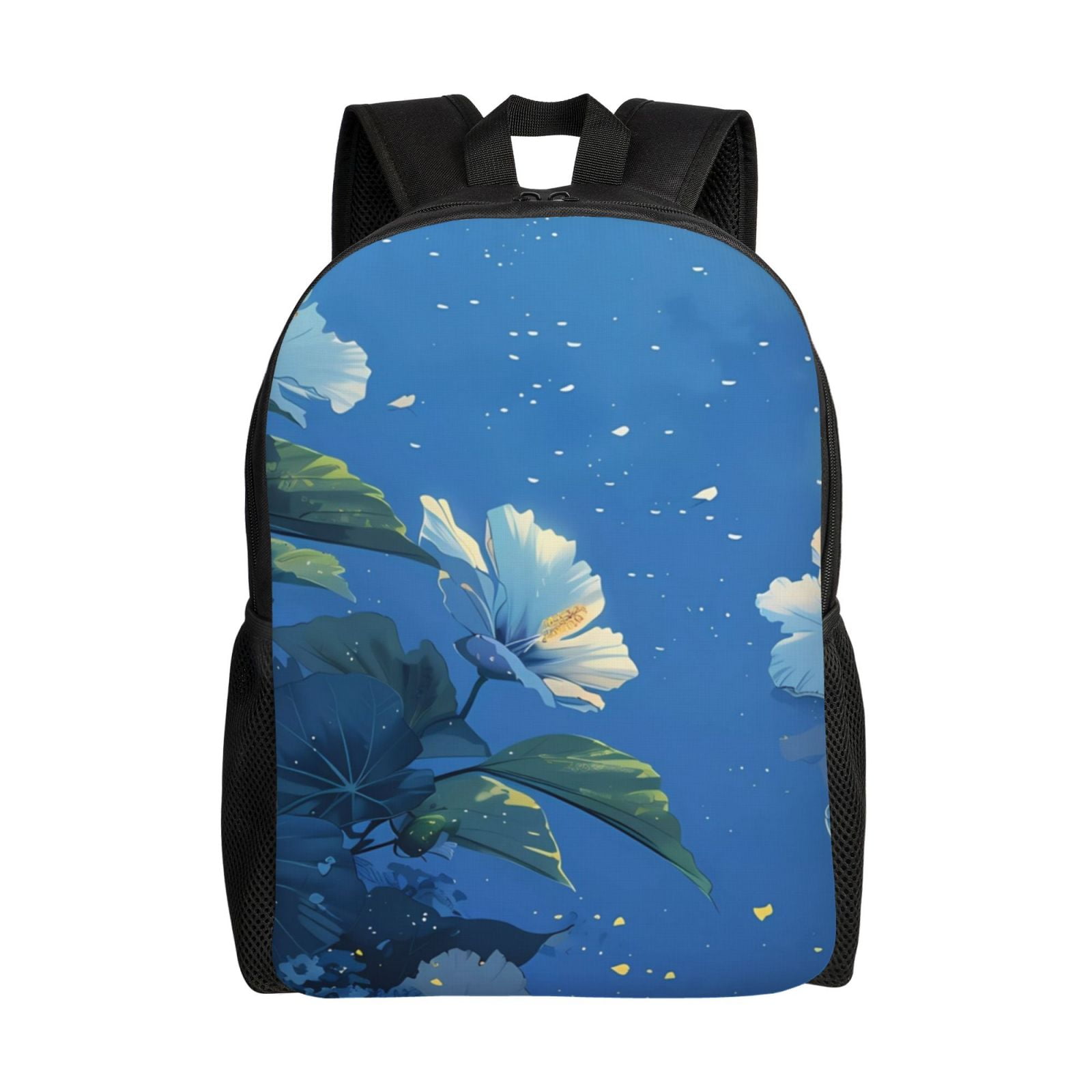Haiem Hibiscus Flowers Calm Water Backpack - Stylish and Durable 15 ...