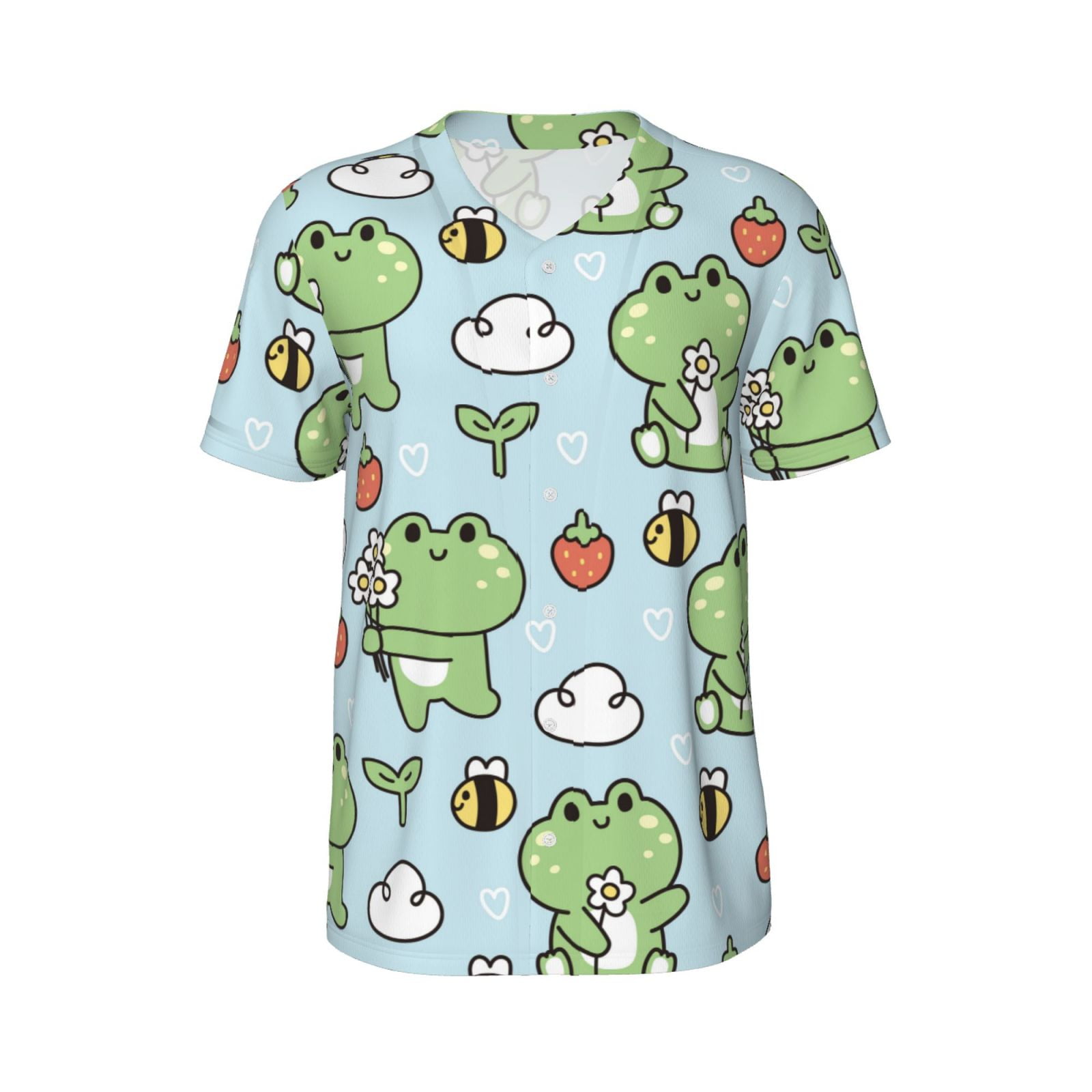 Haiem Hip Hop Hipster Baseball Jersey Button Down Shirts Sports ...