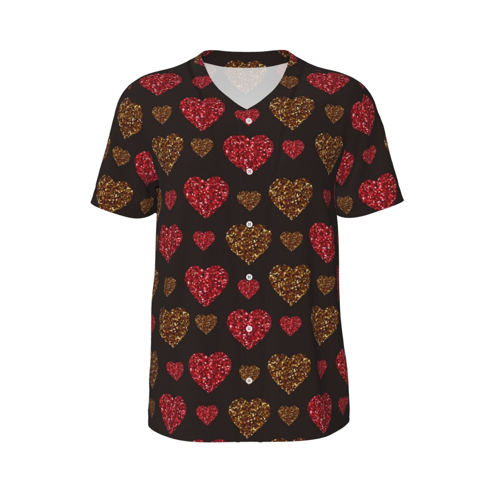 Haiem Hip Hop Hipster Baseball Jersey Button Down Shirts Sports ...