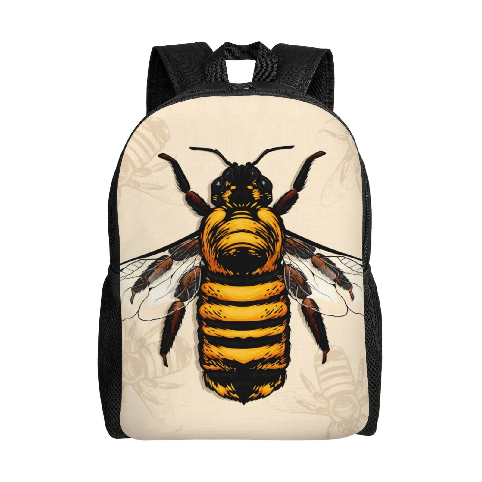 Haiem Honey Bee Backpack - Stylish and Durable 15-inch Laptop Backpack ...