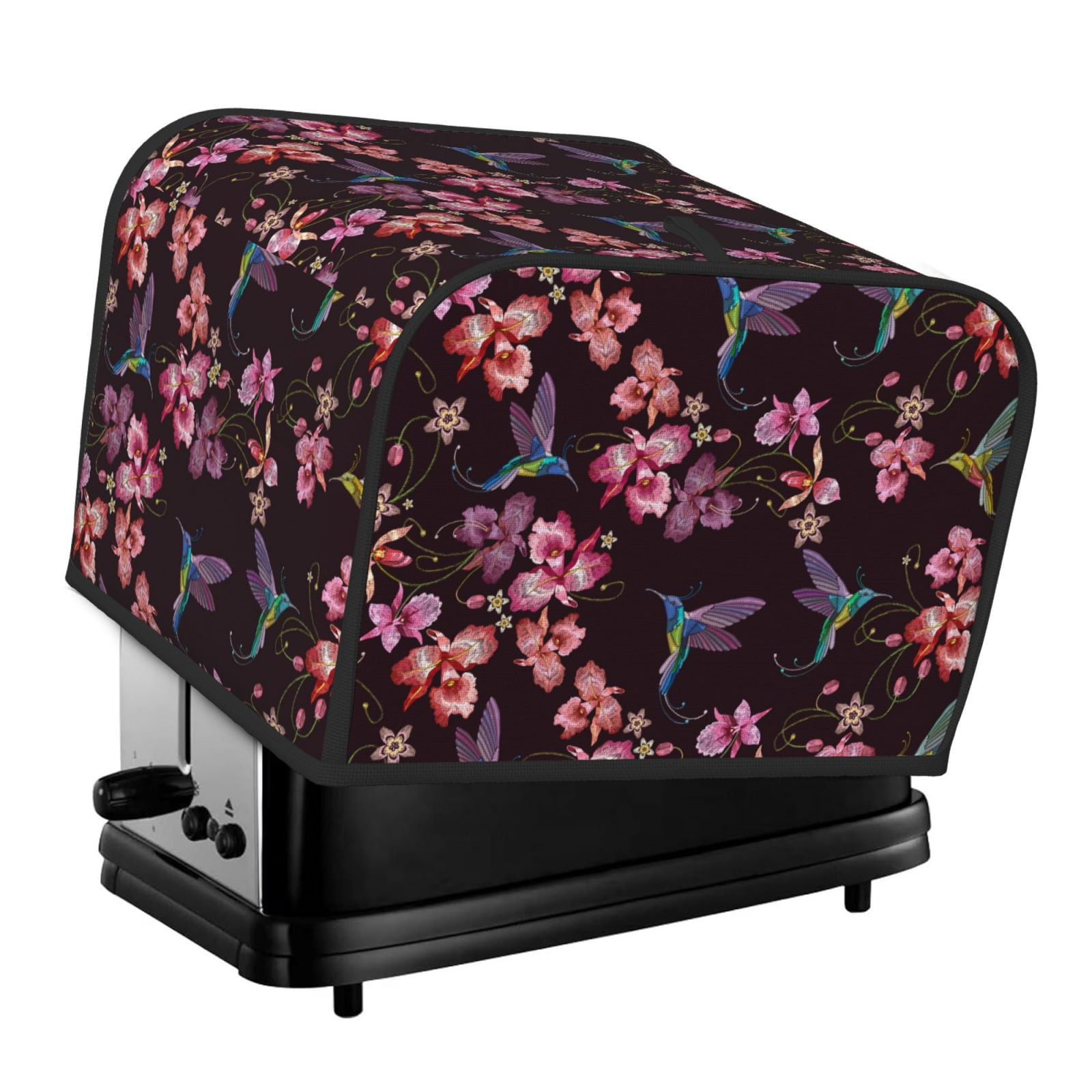 Haiem Humming Bird And Tropical Print Toaster Covers 4 Slice Wide Slot ...