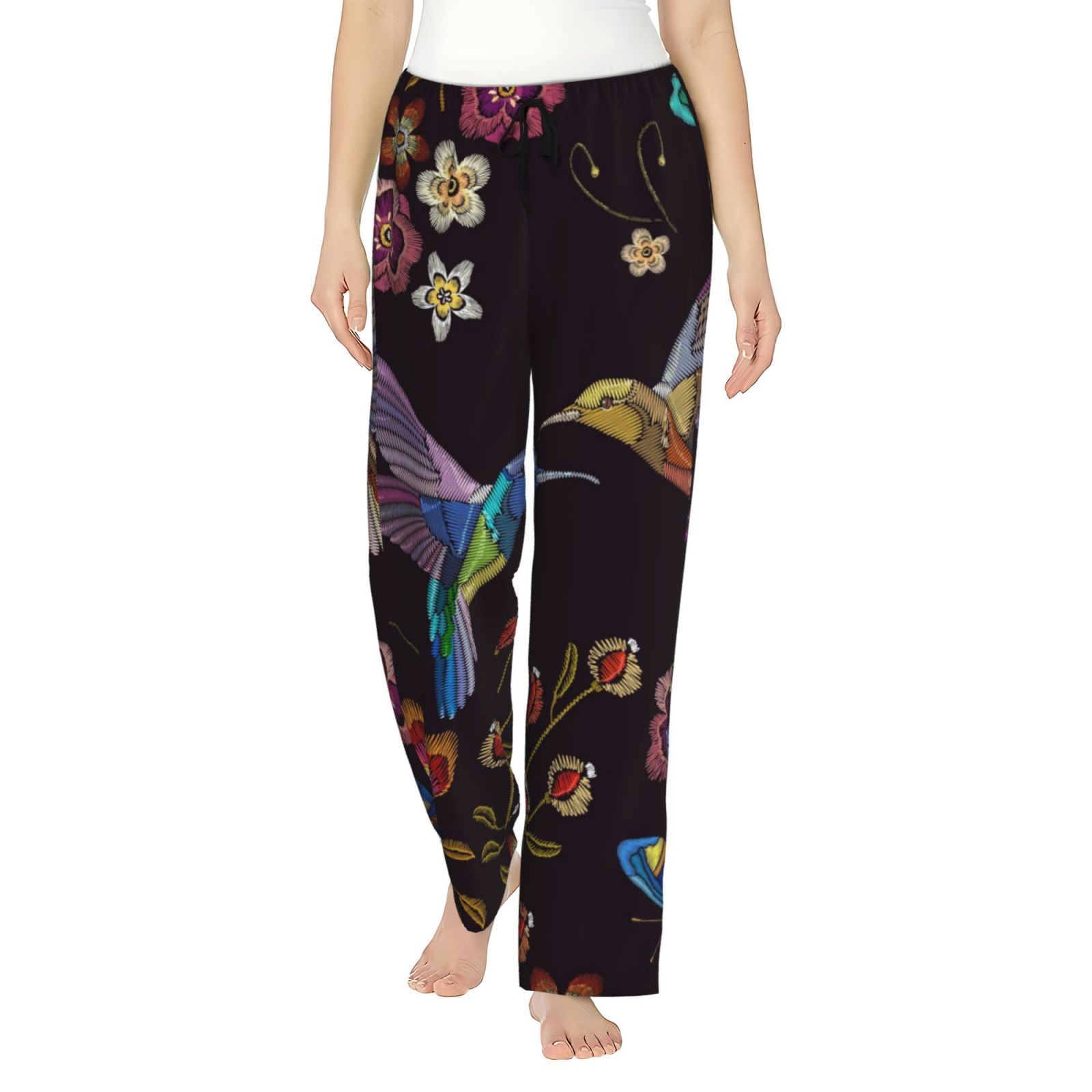 Haiem Humming Bird Women's Pajama Pants Ultra Lightweight Pjs Bottoms ...