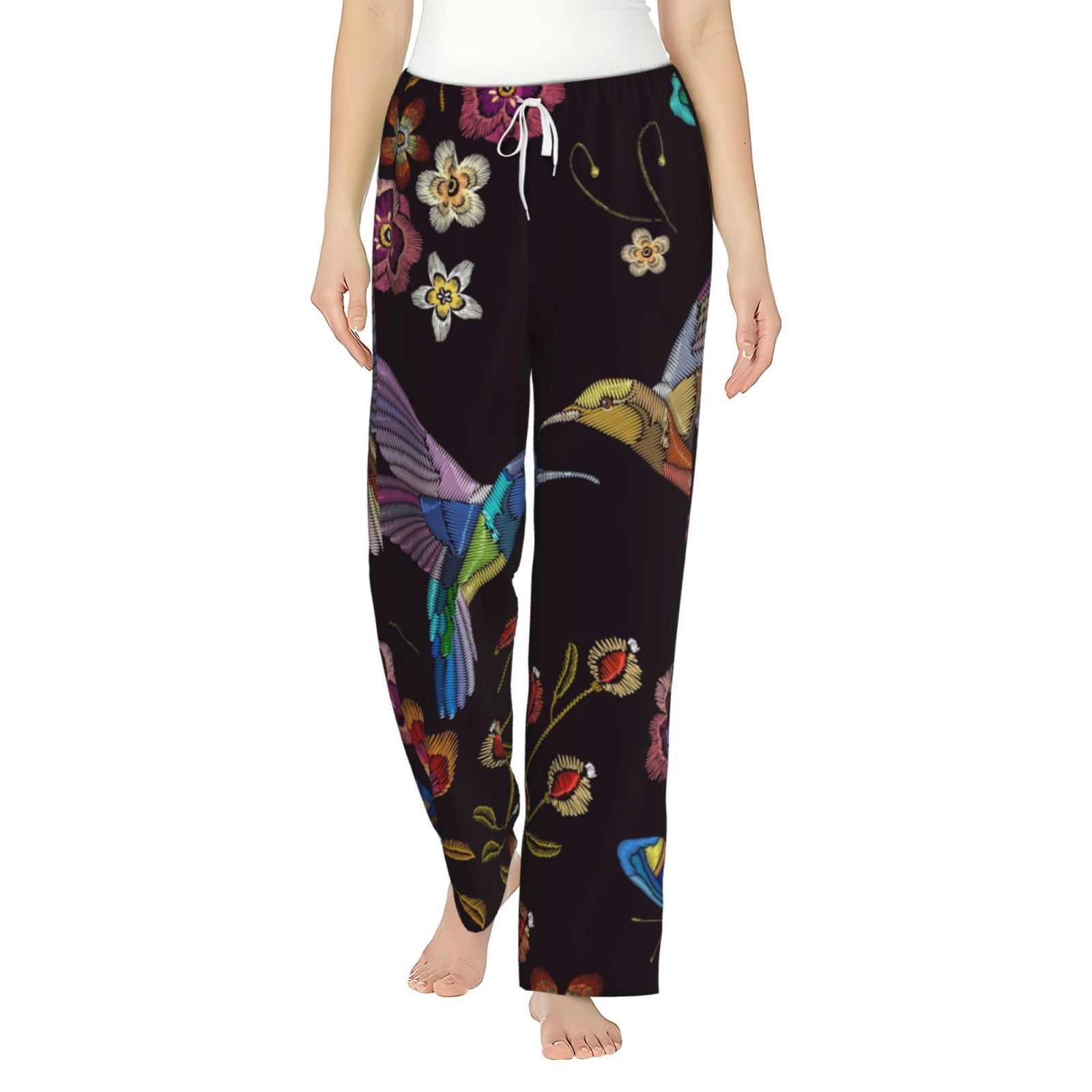Haiem Humming Bird Women's Pajama Pants Ultra Lightweight Pjs Bottoms ...