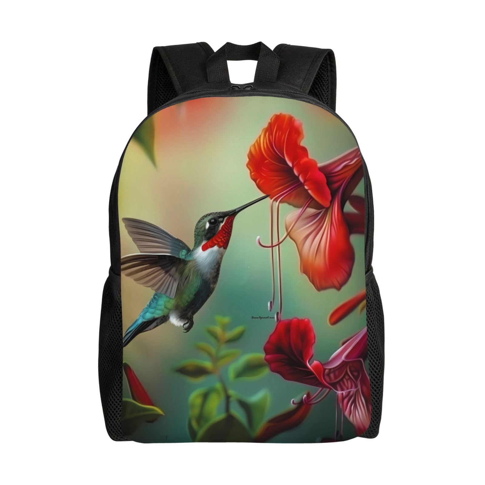 Haiem Hummingbird Floral Paradise Backpack - Stylish and Durable 15 ...