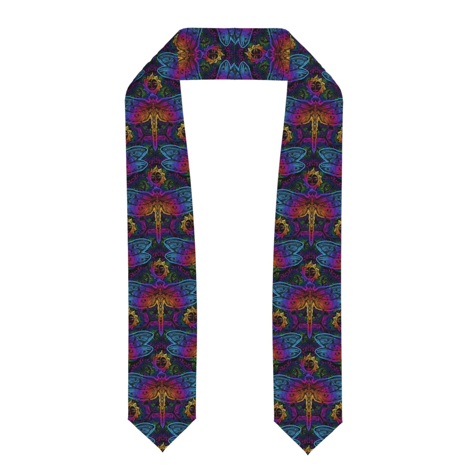 Haiem Indian Mandalas Dragonfly Pattern Graduation Stole 2024 | Premium ...