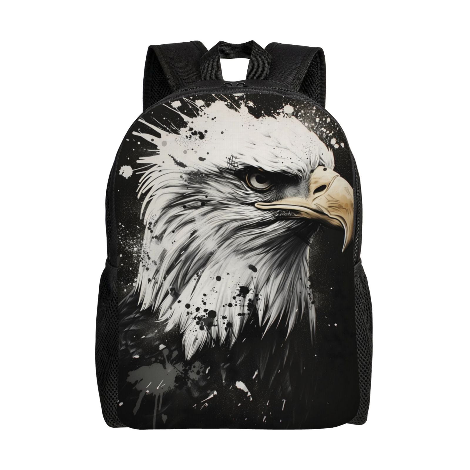 Haiem Ink Style Bald Eagle Backpack - Stylish and Durable 15-inch ...