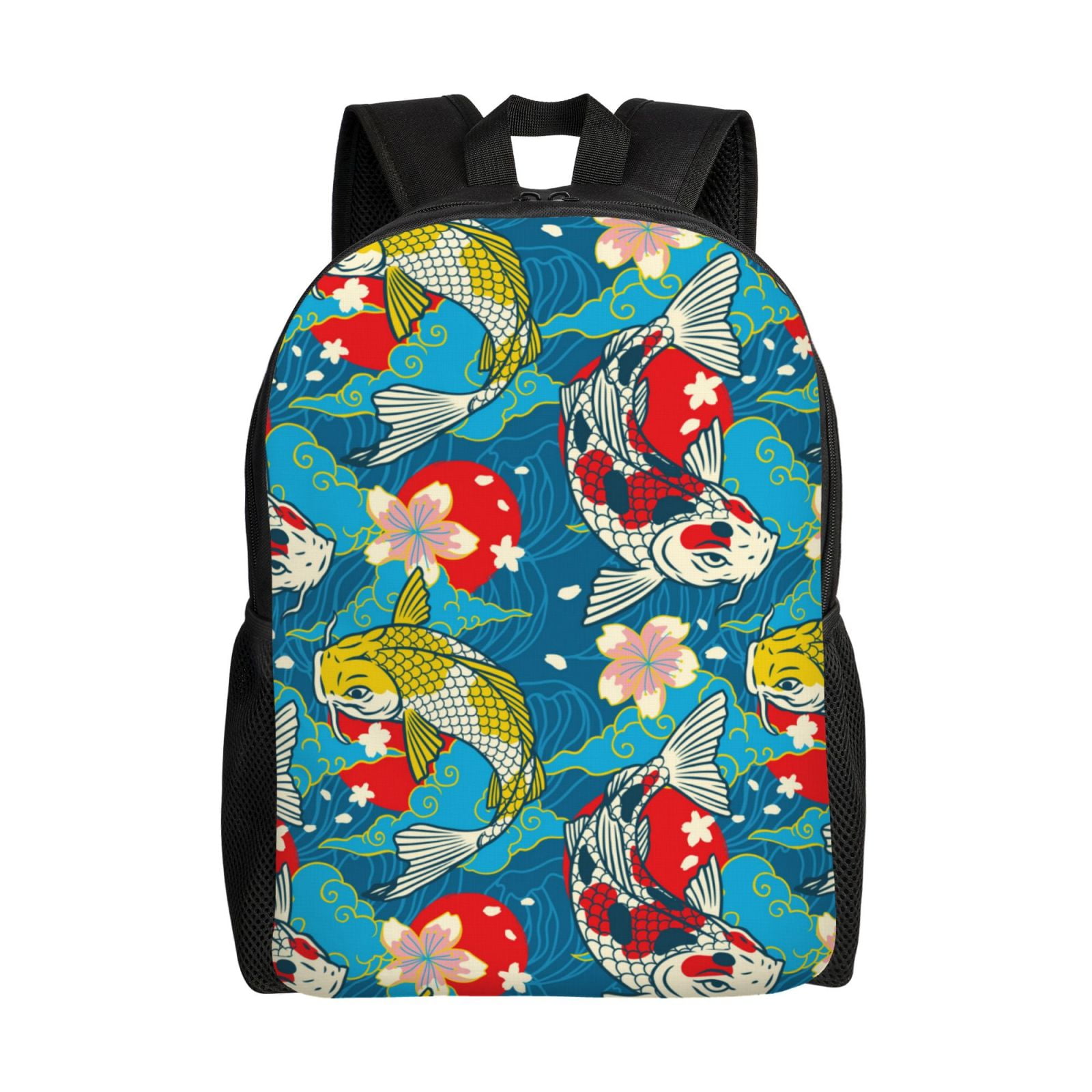 Haiem Japanese Koi Backpack - Stylish and Durable 15-inch Laptop ...