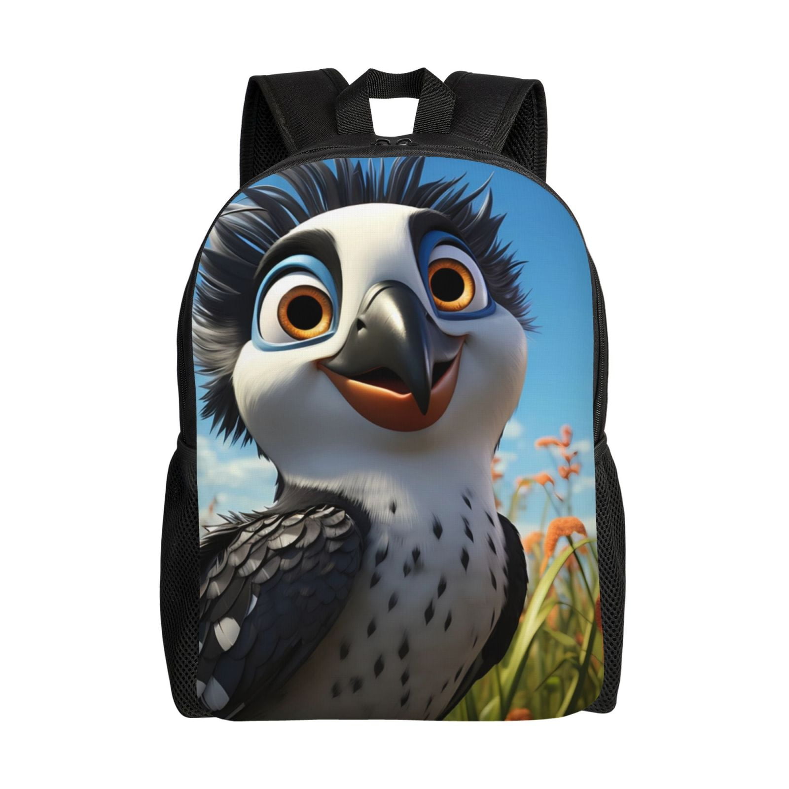 Haiem Joyful Animated Bird Backpack - Stylish and Durable 15-inch ...