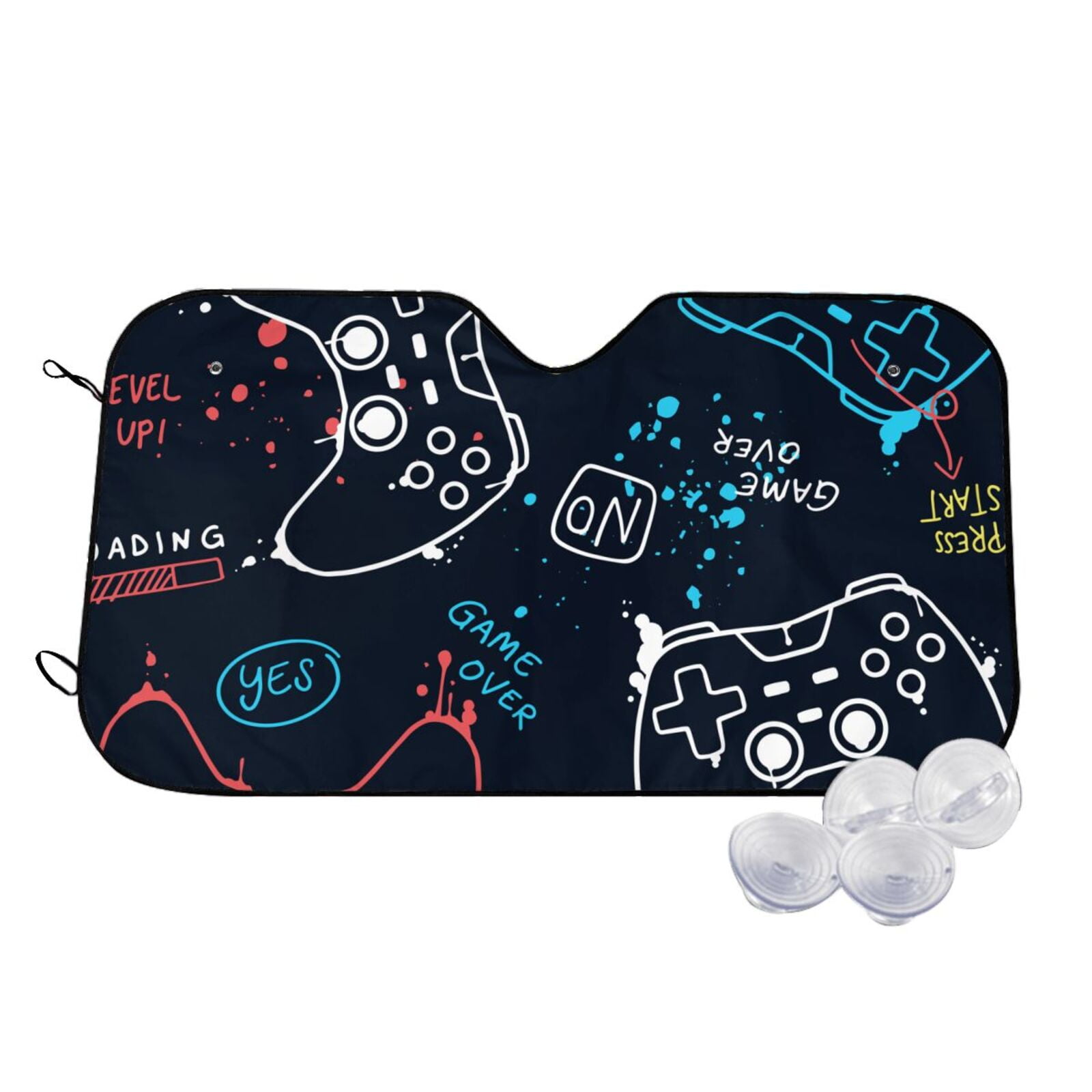 Haiem Joystick Gamepad Car Windshield Sun Shade - Blocks UV Rays Sun ...