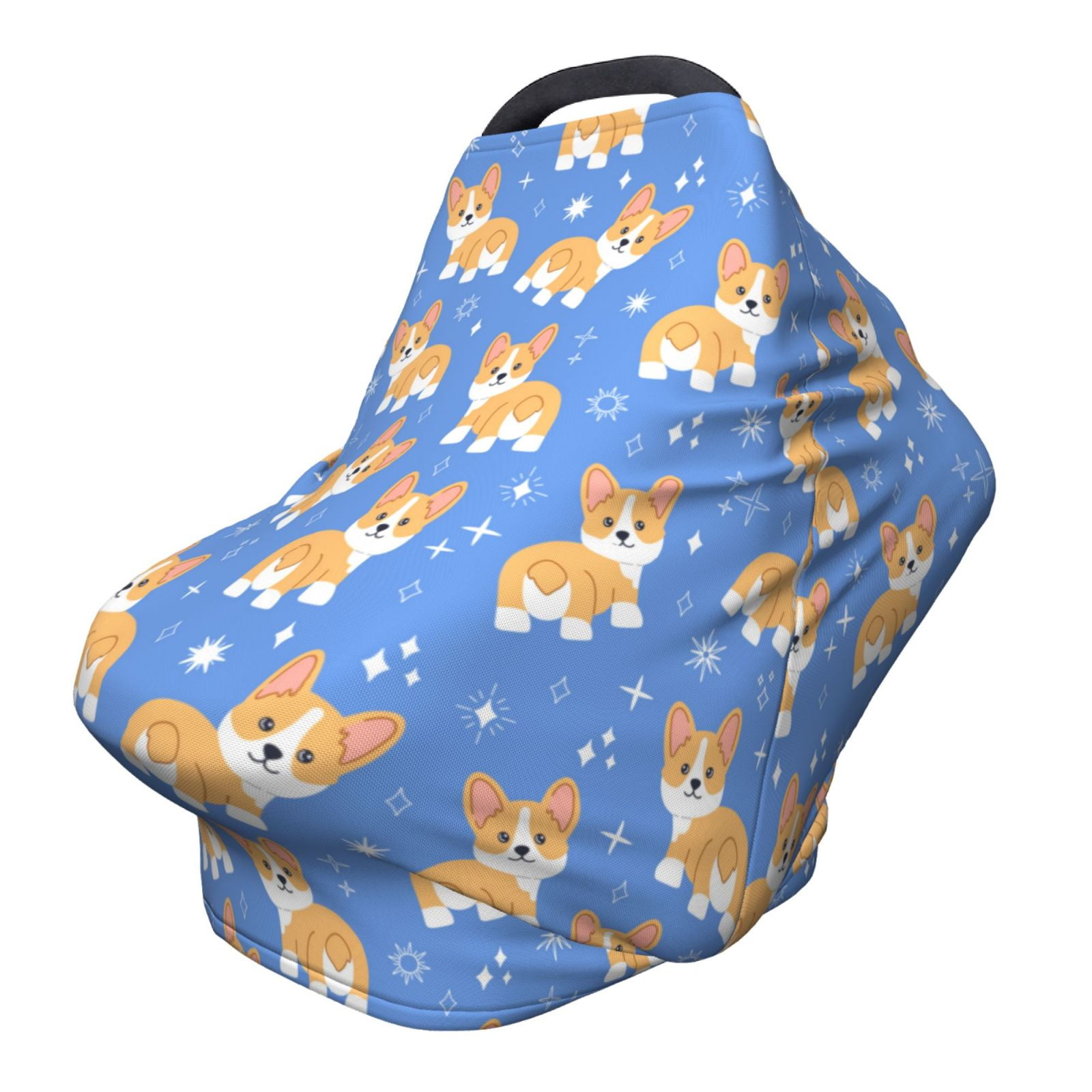 Haiem Kawaii Corgi Baby Nursing Cover & Nursing Poncho - Multi Use ...