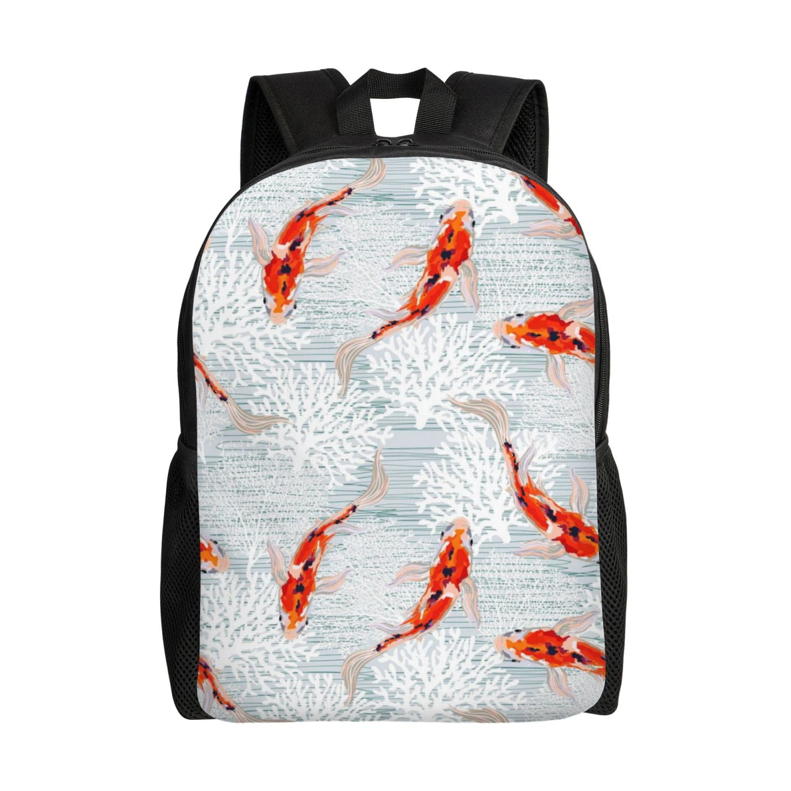 Haiem Koi Fish Corals,Spring Summer Backpack - Stylish and Durable 15 ...