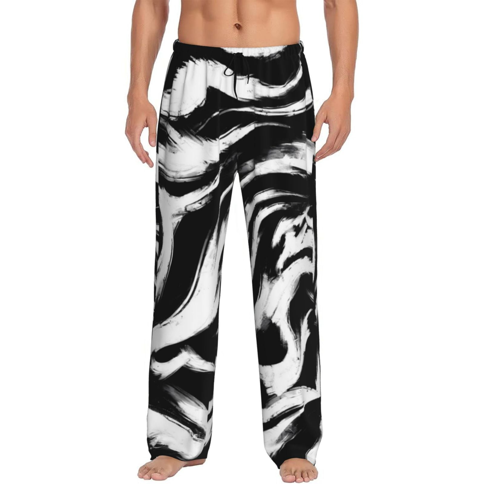 Haiem Leopard And Zebra 2 Men's Pajama Pants Ultra Lightweight Pjs ...