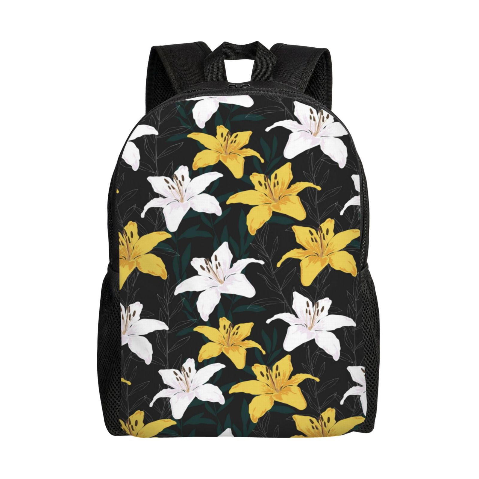 Haiem Lilies Flowers Backpack - Stylish and Durable 15-inch Laptop ...
