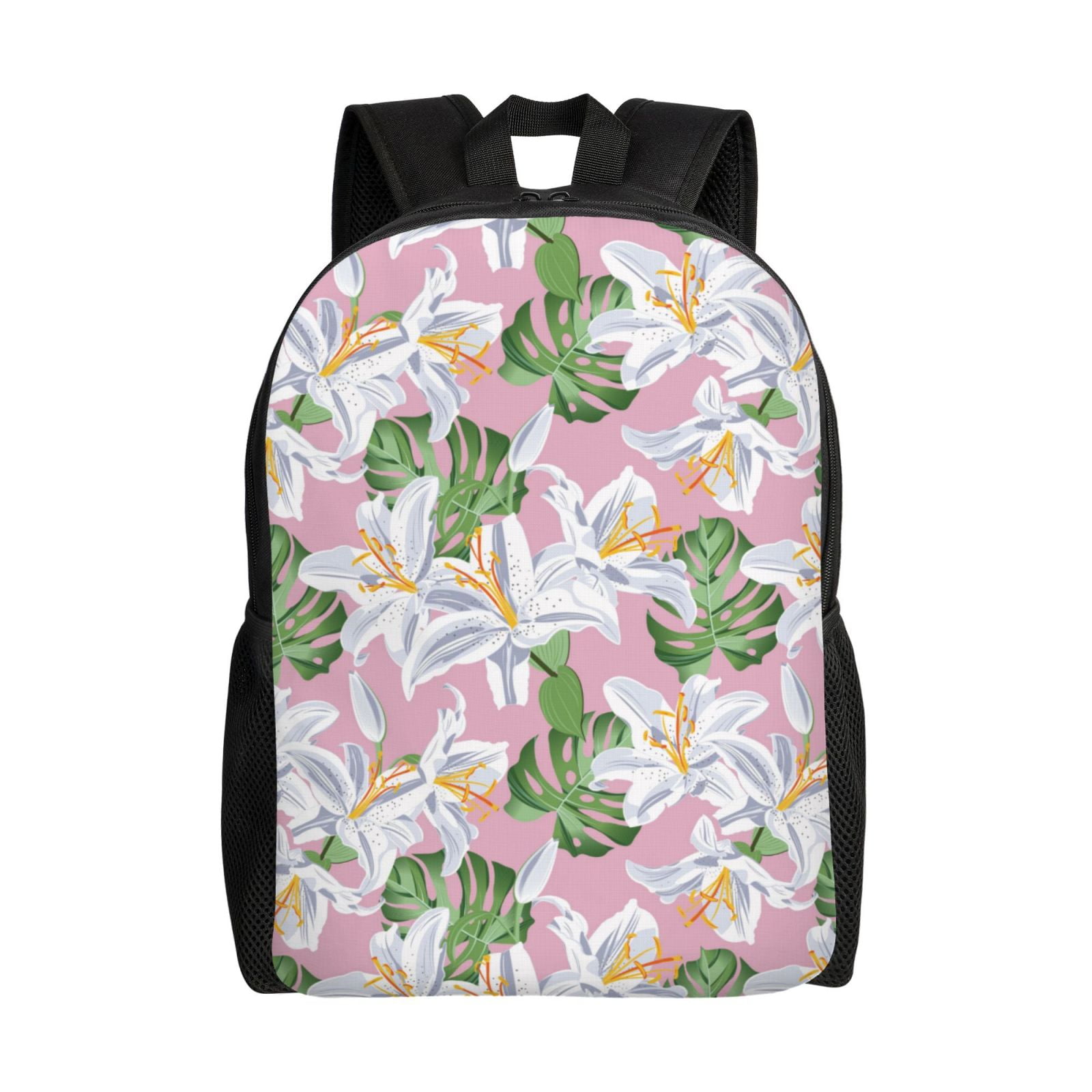 Haiem Lilies Flowers Backpack - Stylish and Durable 15-inch Laptop ...