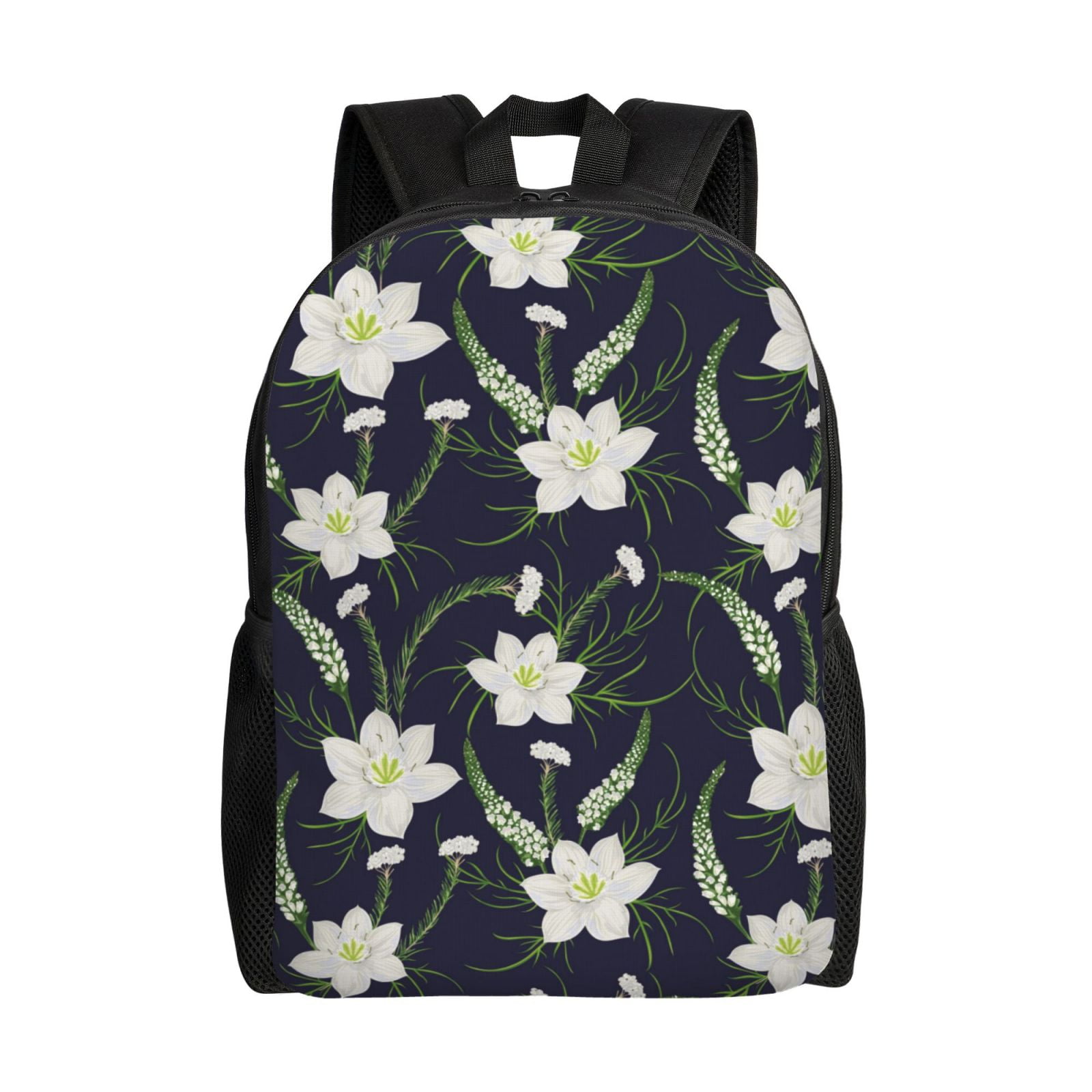 Haiem Lilies Flowers Backpack - Stylish and Durable 15-inch Laptop ...