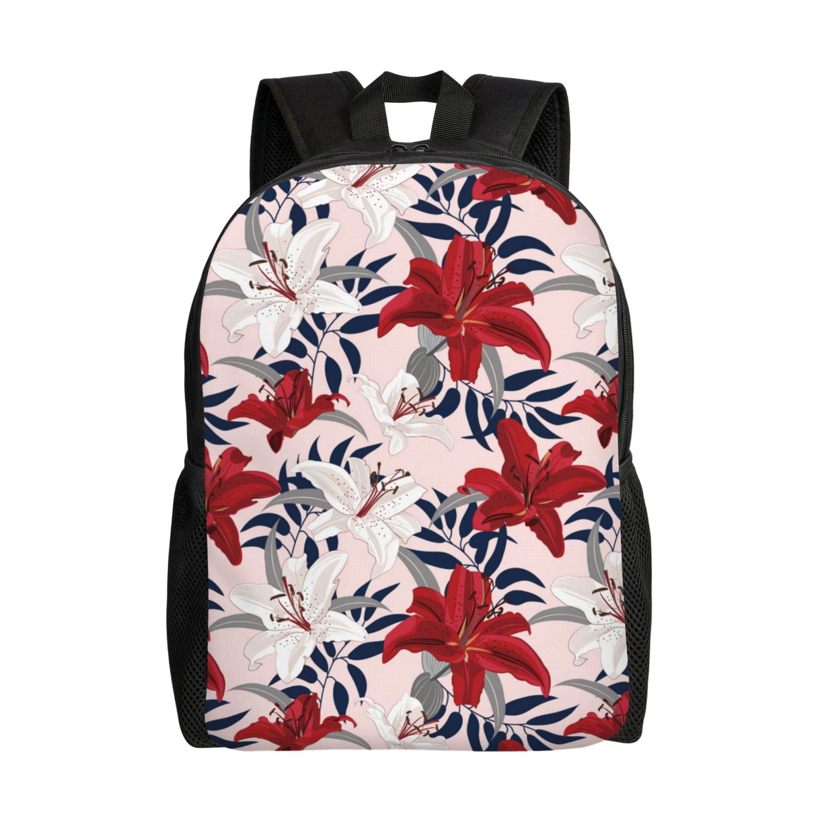 Haiem Lilies Flowers Backpack - Stylish and Durable 15-inch Laptop ...