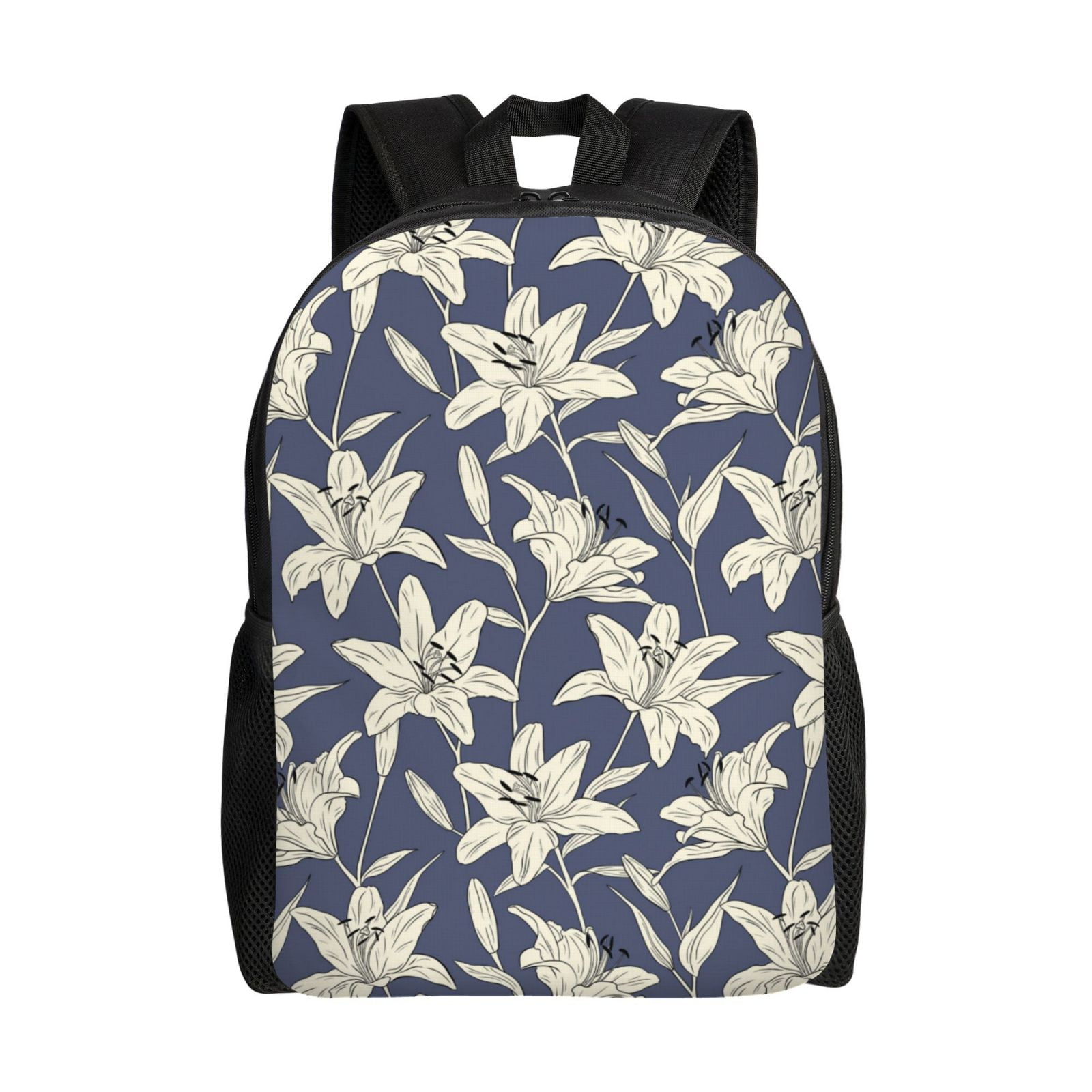 Haiem Lilies Flowers Backpack - Stylish and Durable 15-inch Laptop ...