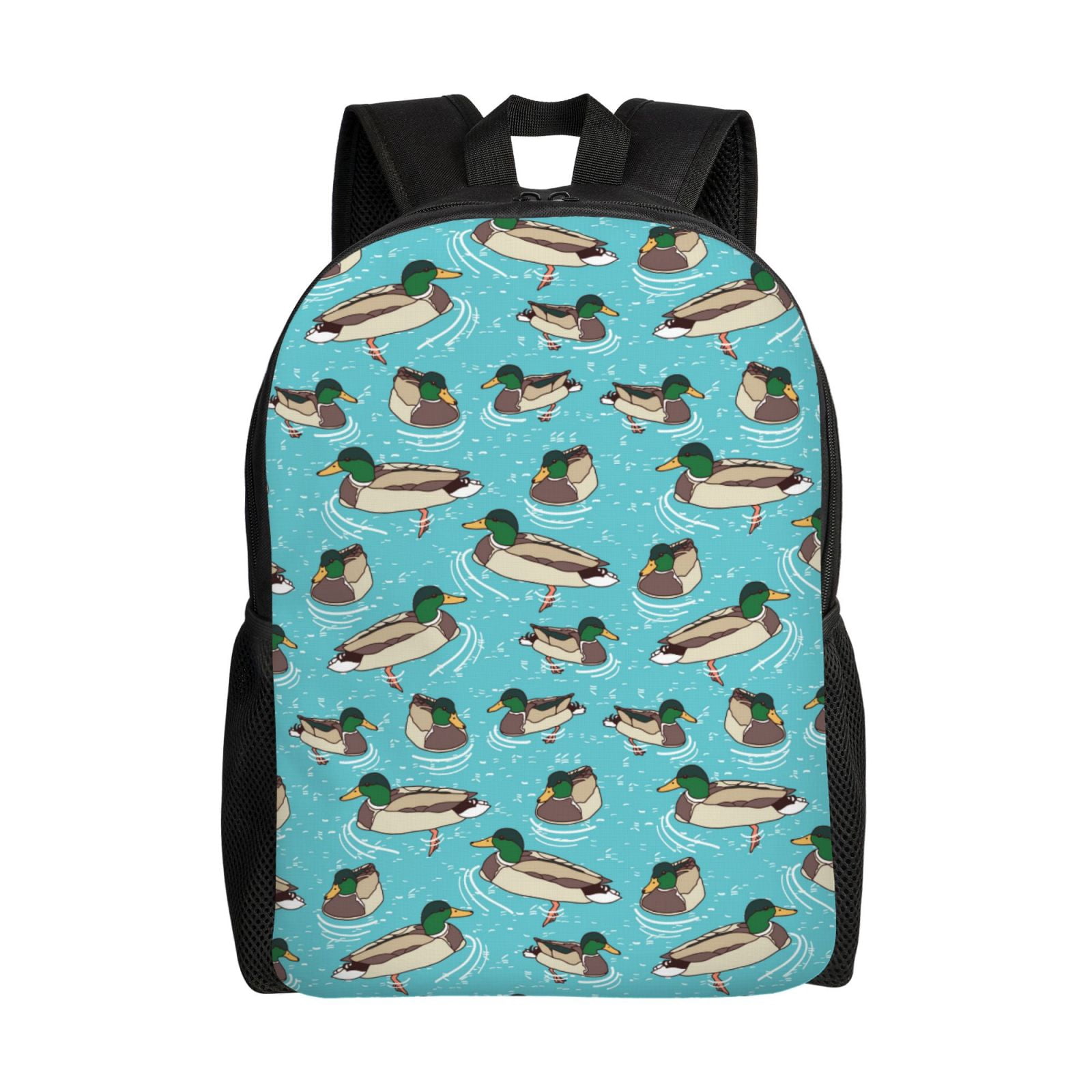 Haiem Mallard Ducks Swimming In The Lake Backpack - Stylish and Durable ...