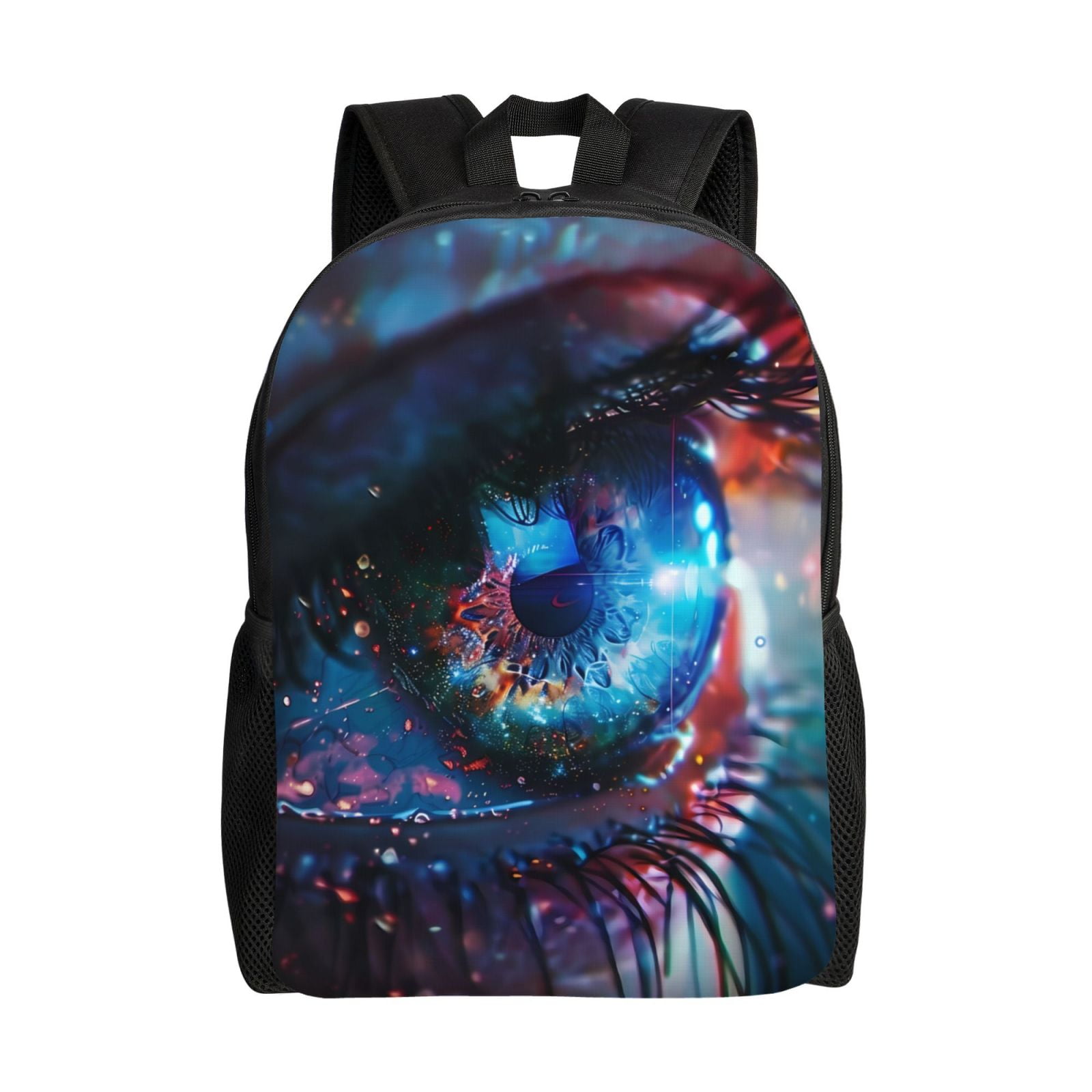 Haiem Modern Colorful Eyes Backpack - Stylish and Durable 15-inch ...