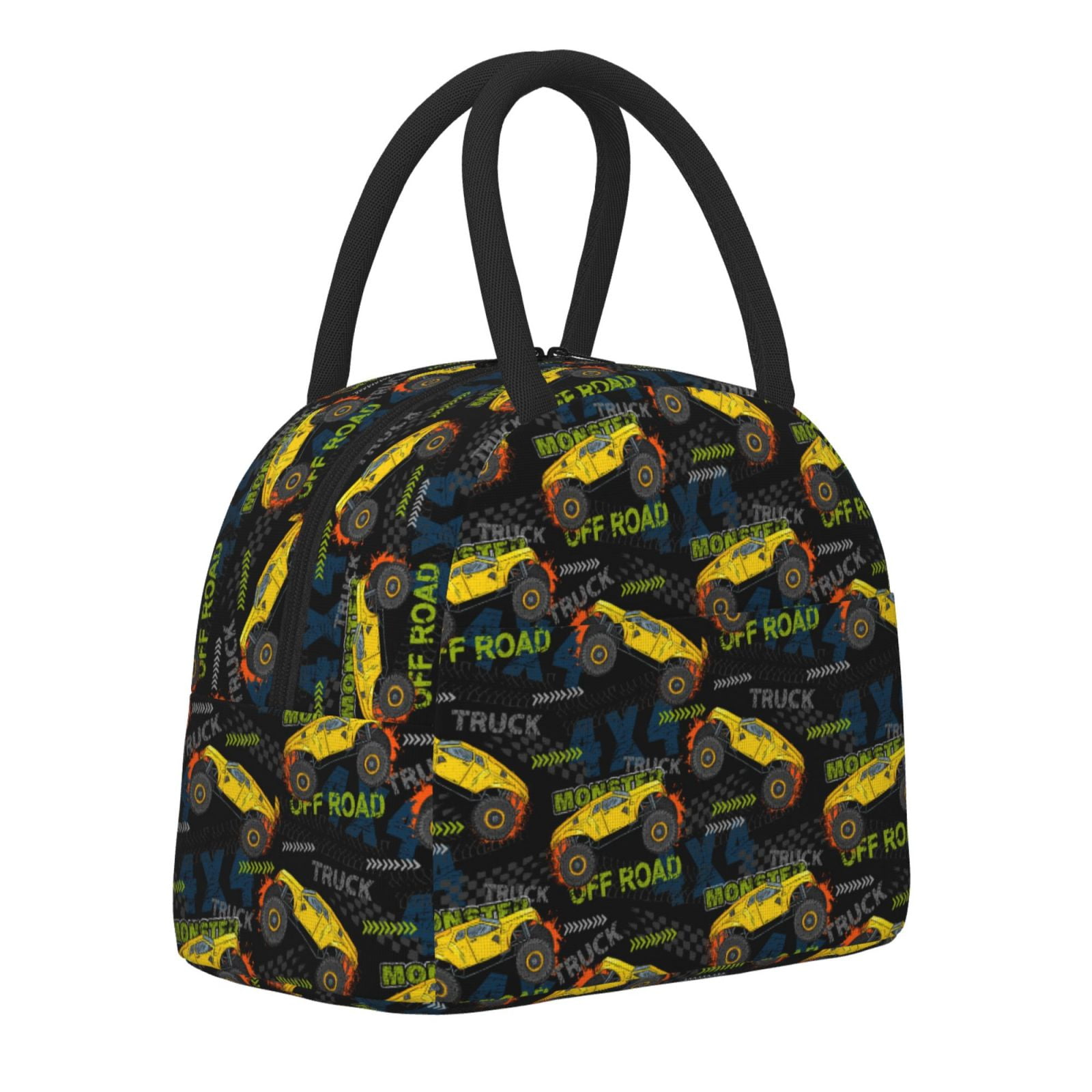 Haiem Monster Truck1 Printed Lunch Bag Women, Lunch Box Lunch Bag for ...