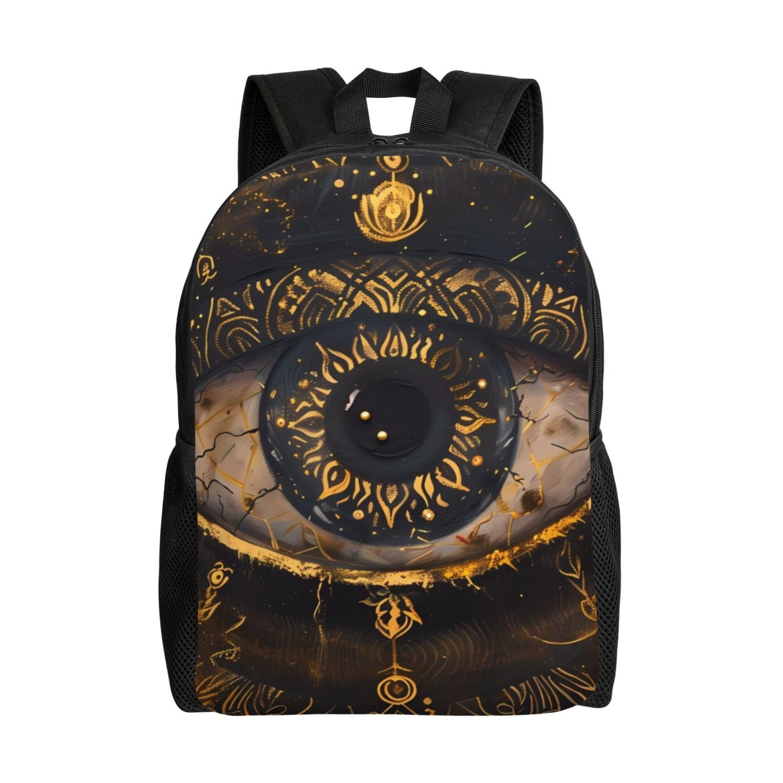 Haiem Mystical Golden Eye Backpack - Stylish and Durable 15-inch Laptop ...