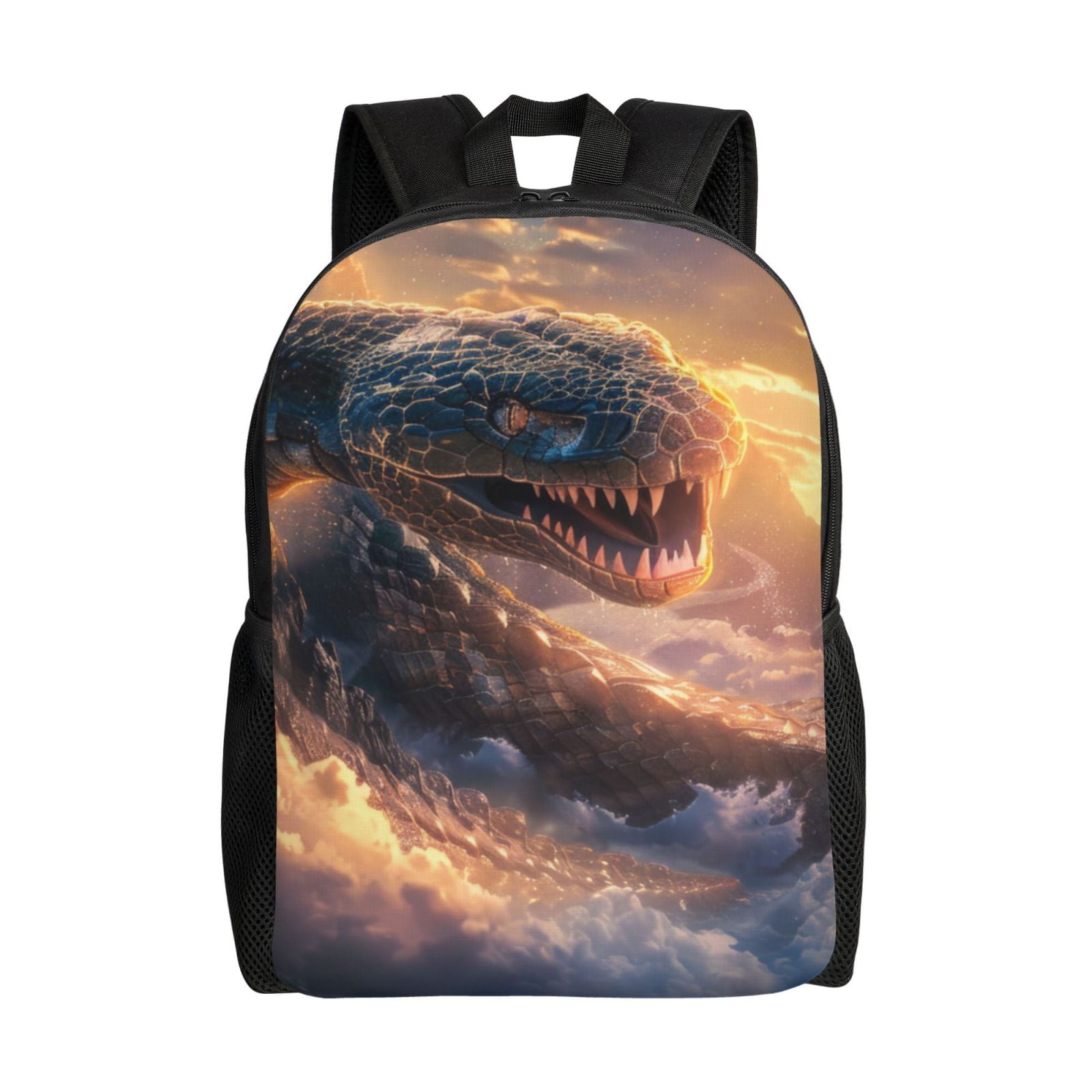 Haiem Mythical Serpent Mountain Sunrise Backpack - Stylish and Durable ...
