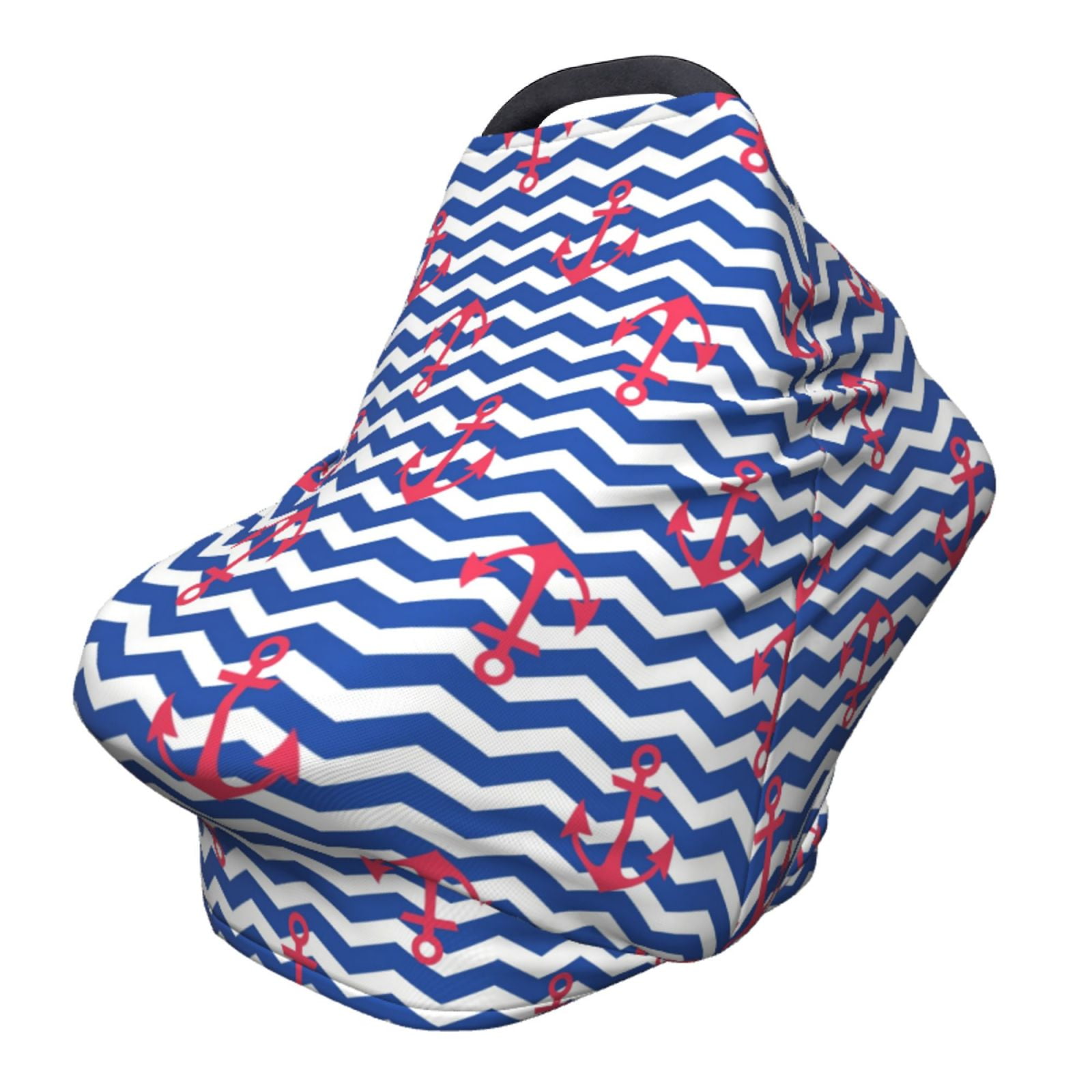 Haiem Nautical Anchors Baby Nursing Cover & Nursing Poncho - Multi Use ...