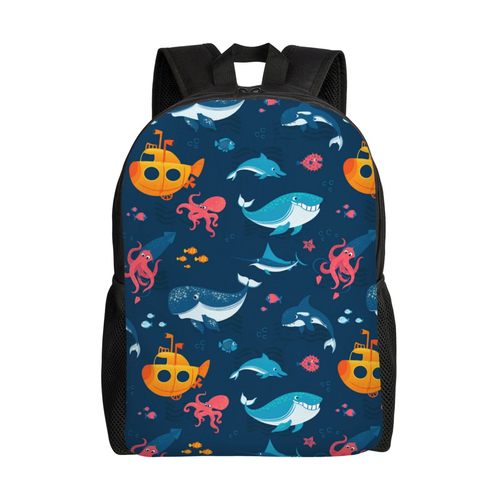 Haiem Ocean Floor Animals Backpack - Stylish and Durable 15-inch Laptop ...