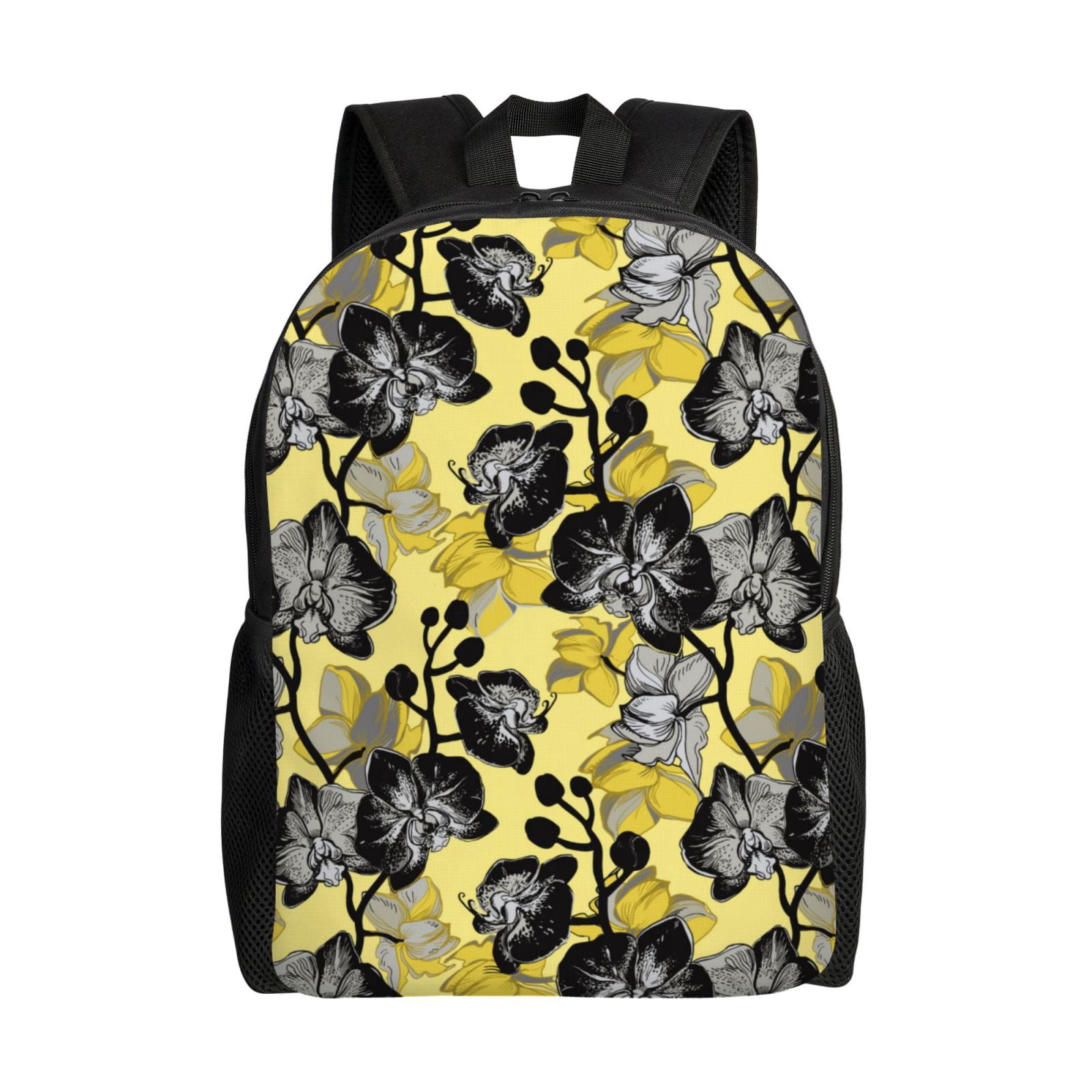 Haiem Orchids Flowers Backpack - Stylish and Durable 15-inch Laptop ...