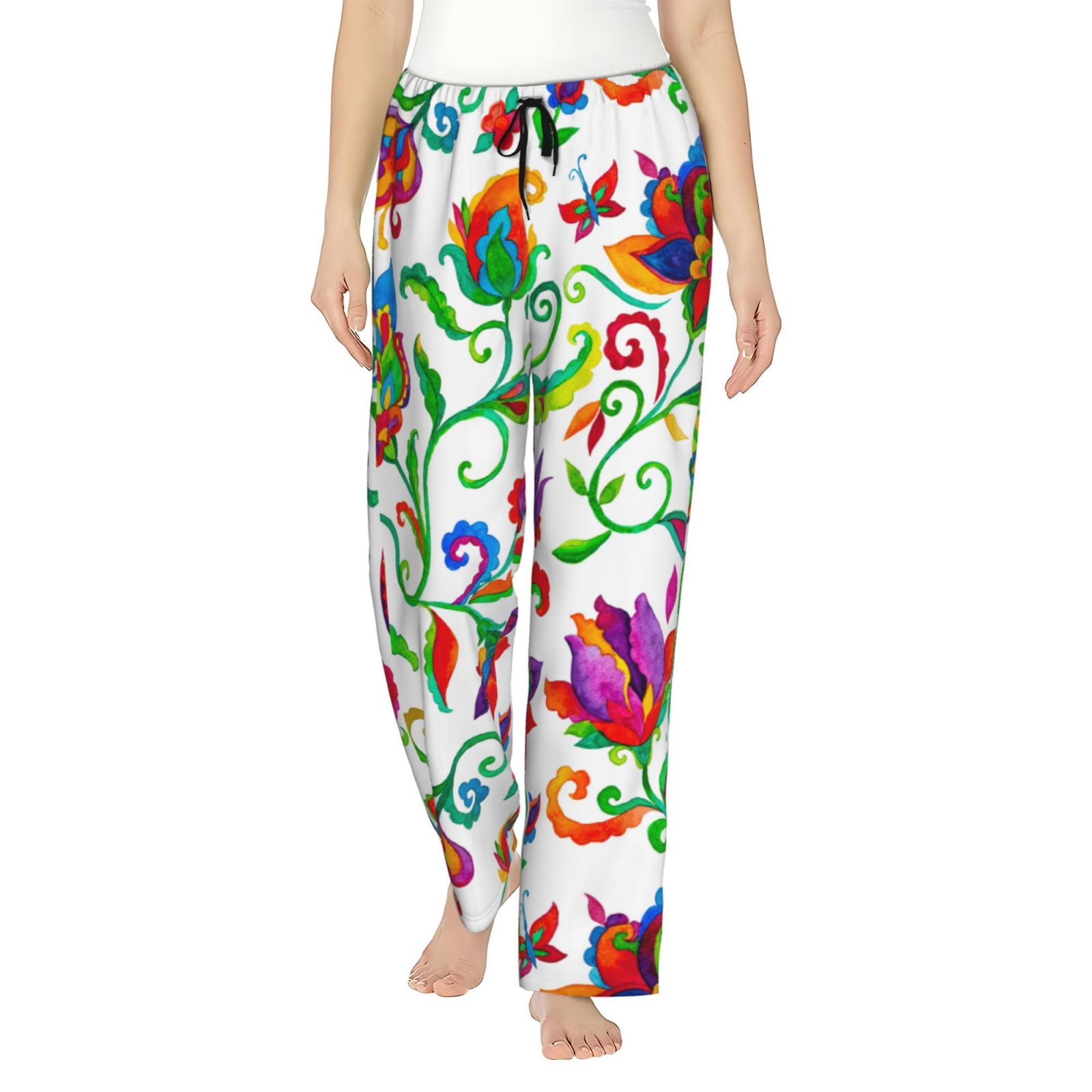Haiem Paisley Women's Pajama Pants Ultra Lightweight Pjs Bottoms ...