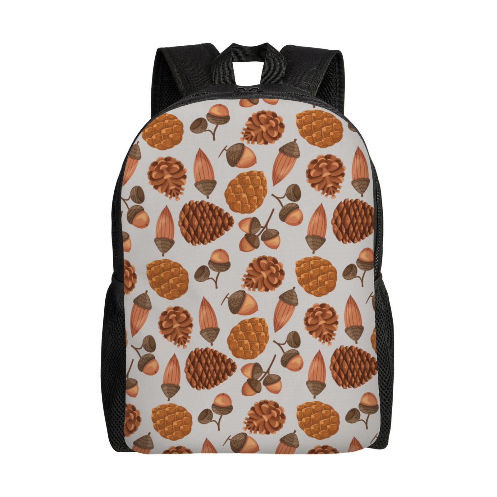 Haiem Pinecone Autumn Pattern Backpack - Stylish and Durable 15-inch ...