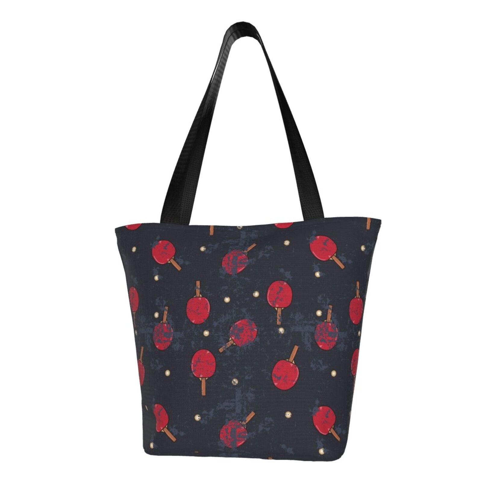 Haiem Ping Pong Pattern Shoulder Bag - Durable and Spacious Tote Bag ...