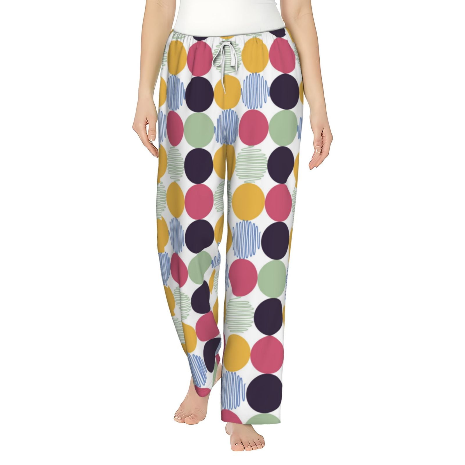 Haiem Polka Dot Women's Pajama Pants Ultra Lightweight Pjs Bottoms Sleepwear Bottom Pants With ...