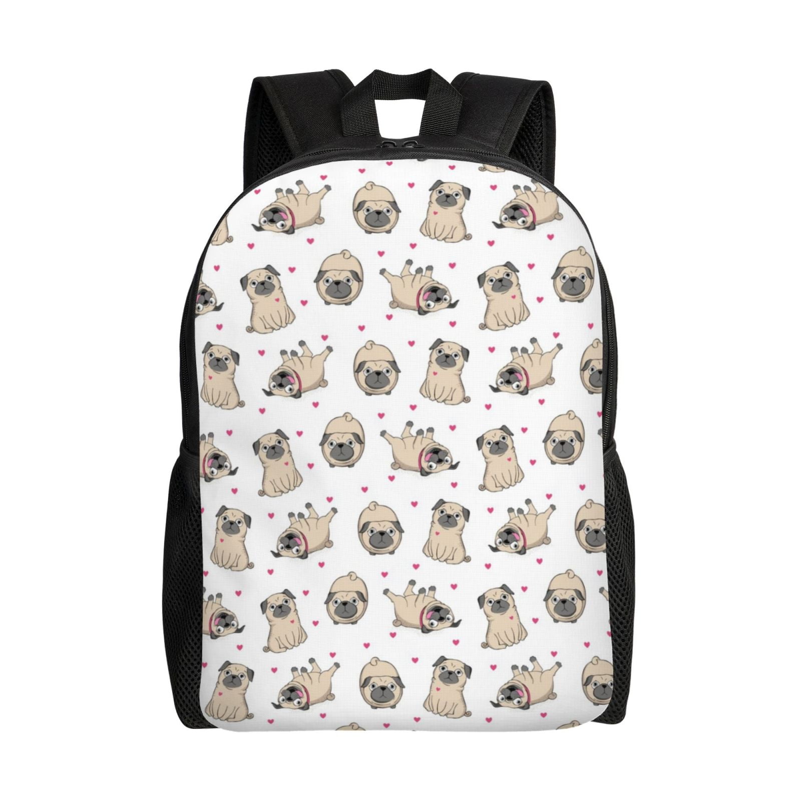 Haiem Pugs Backpack - Stylish and Durable 15-inch Laptop Backpack with ...