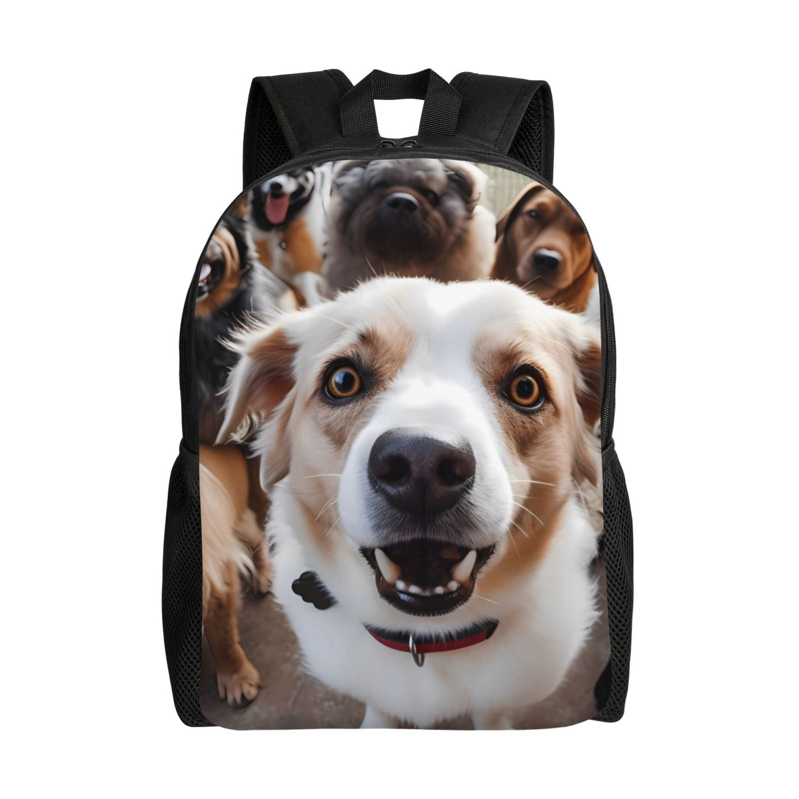 Haiem Realistic Cute Puppy Backpack - Stylish and Durable 15-inch ...