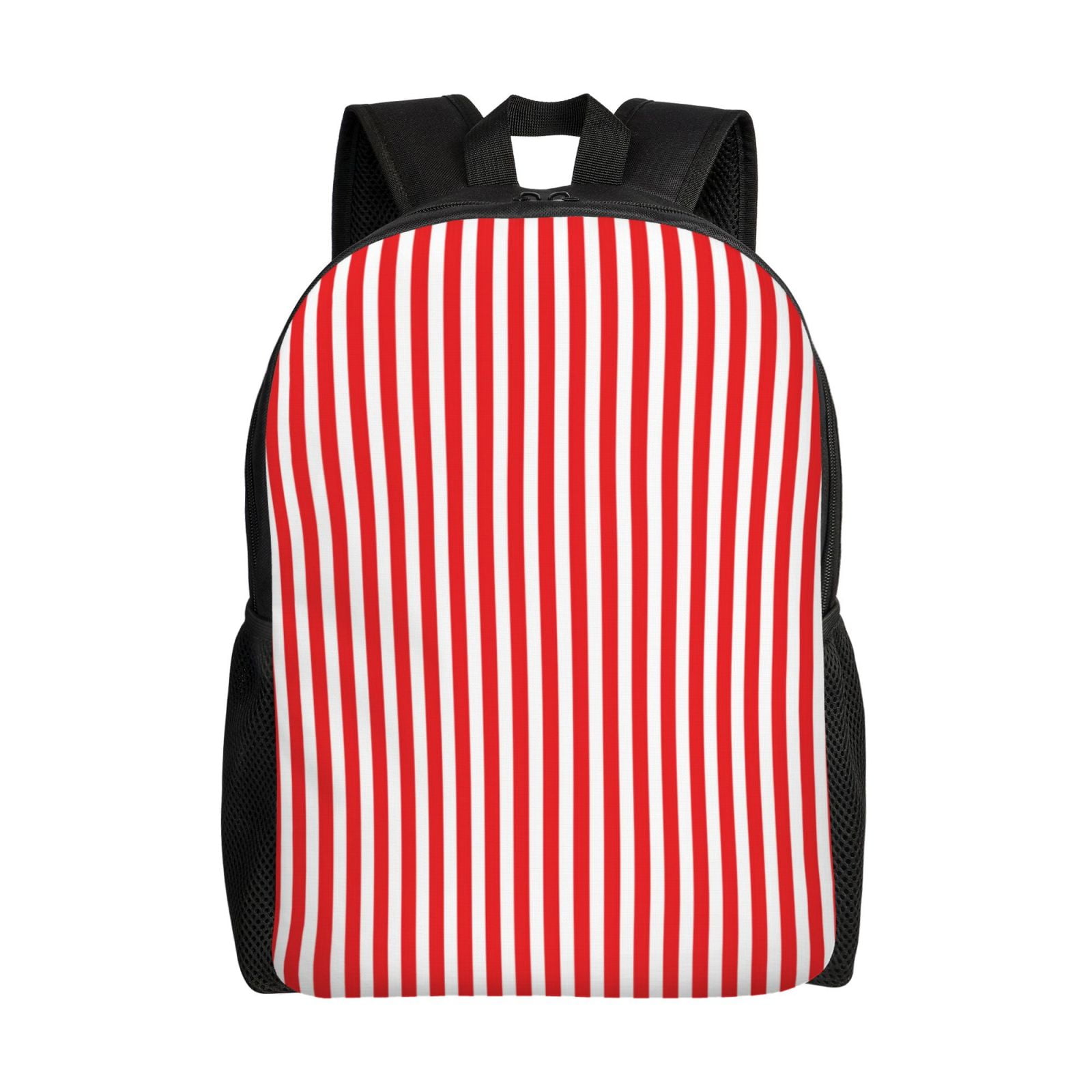 Haiem Red And White Stripes Backpack - Stylish and Durable 15-inch ...