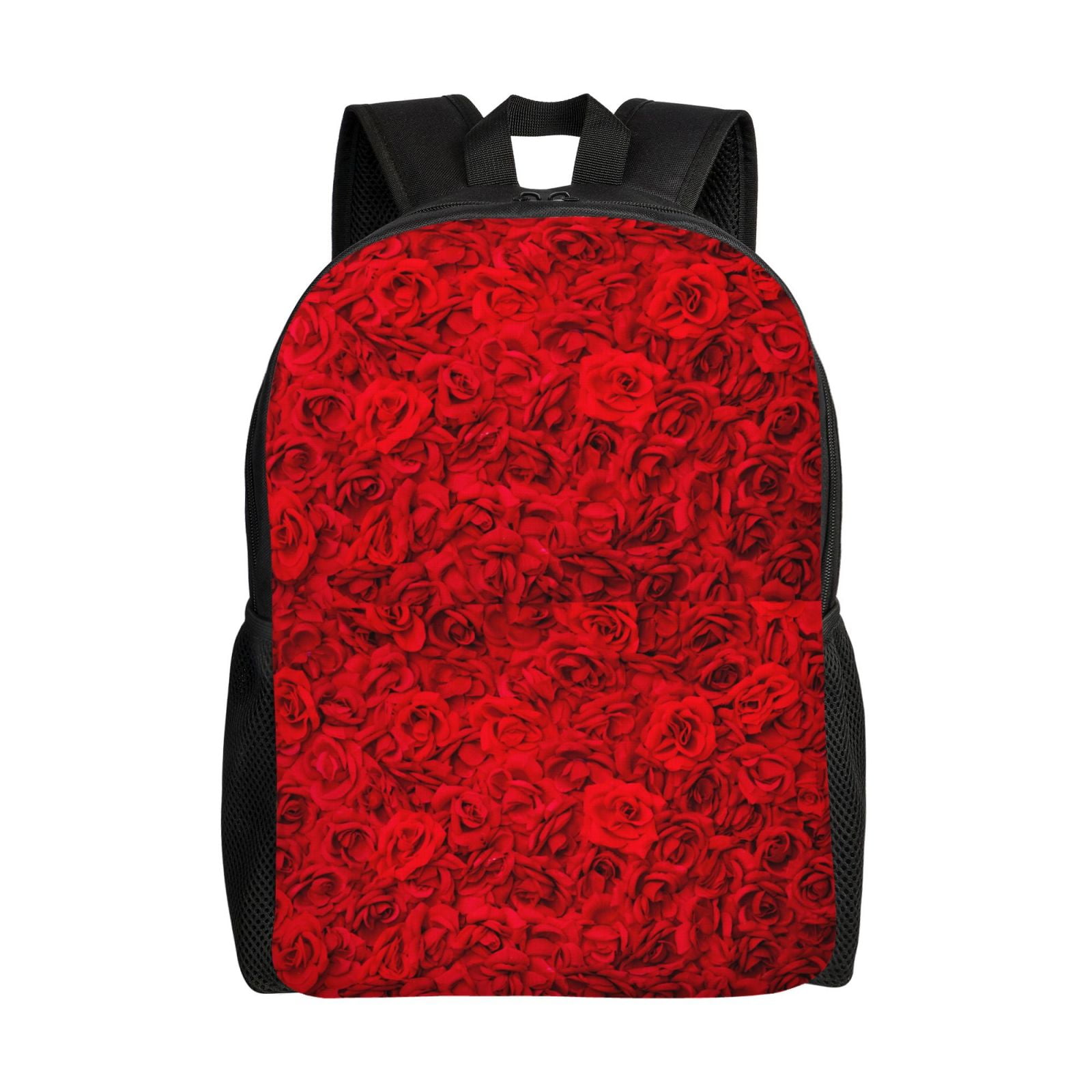 Haiem Red Rose Backpack - Stylish and Durable 15-inch Laptop Backpack ...