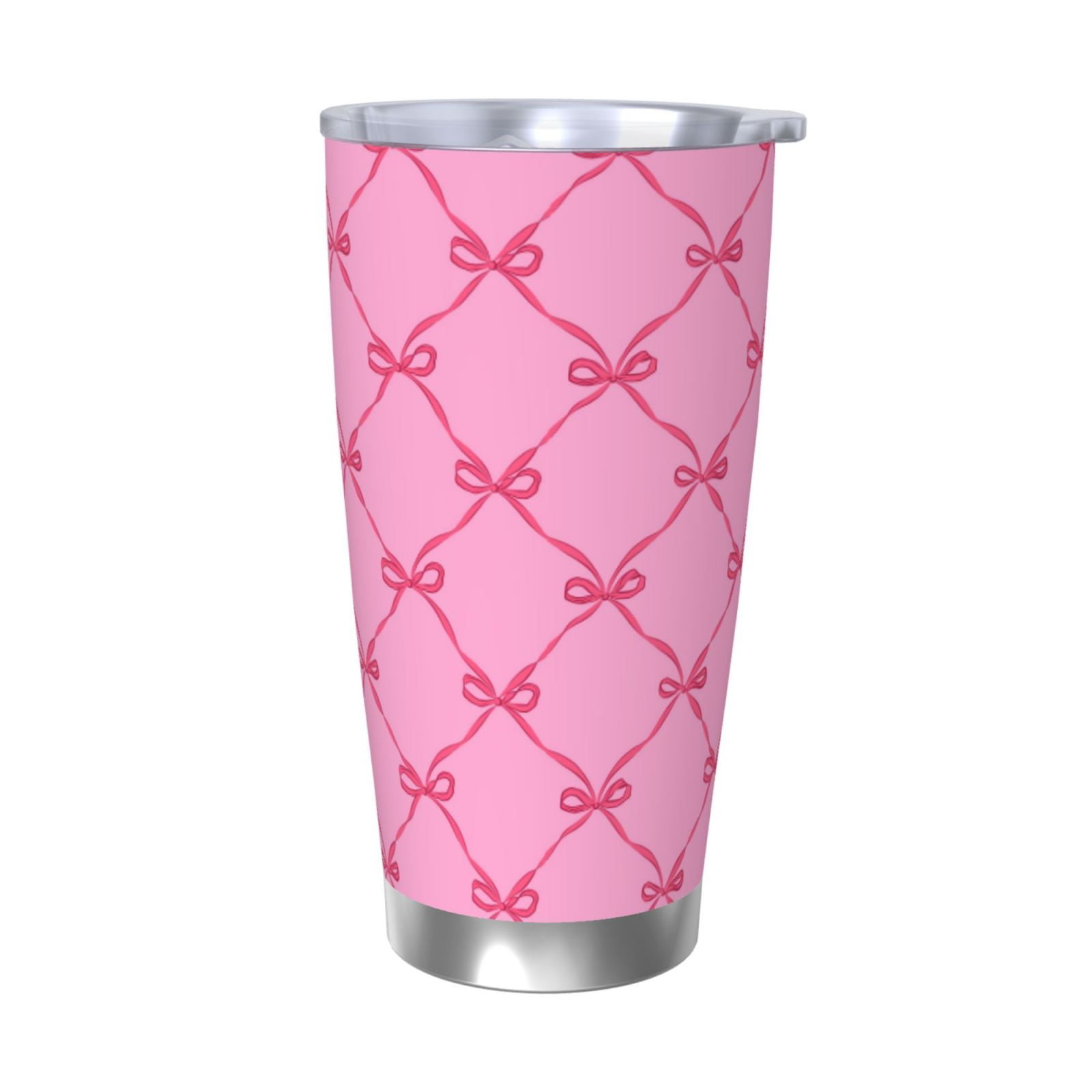 Haiem Red ribbons Printed 20oz Straight Skinny Car Cups With Insulated ...