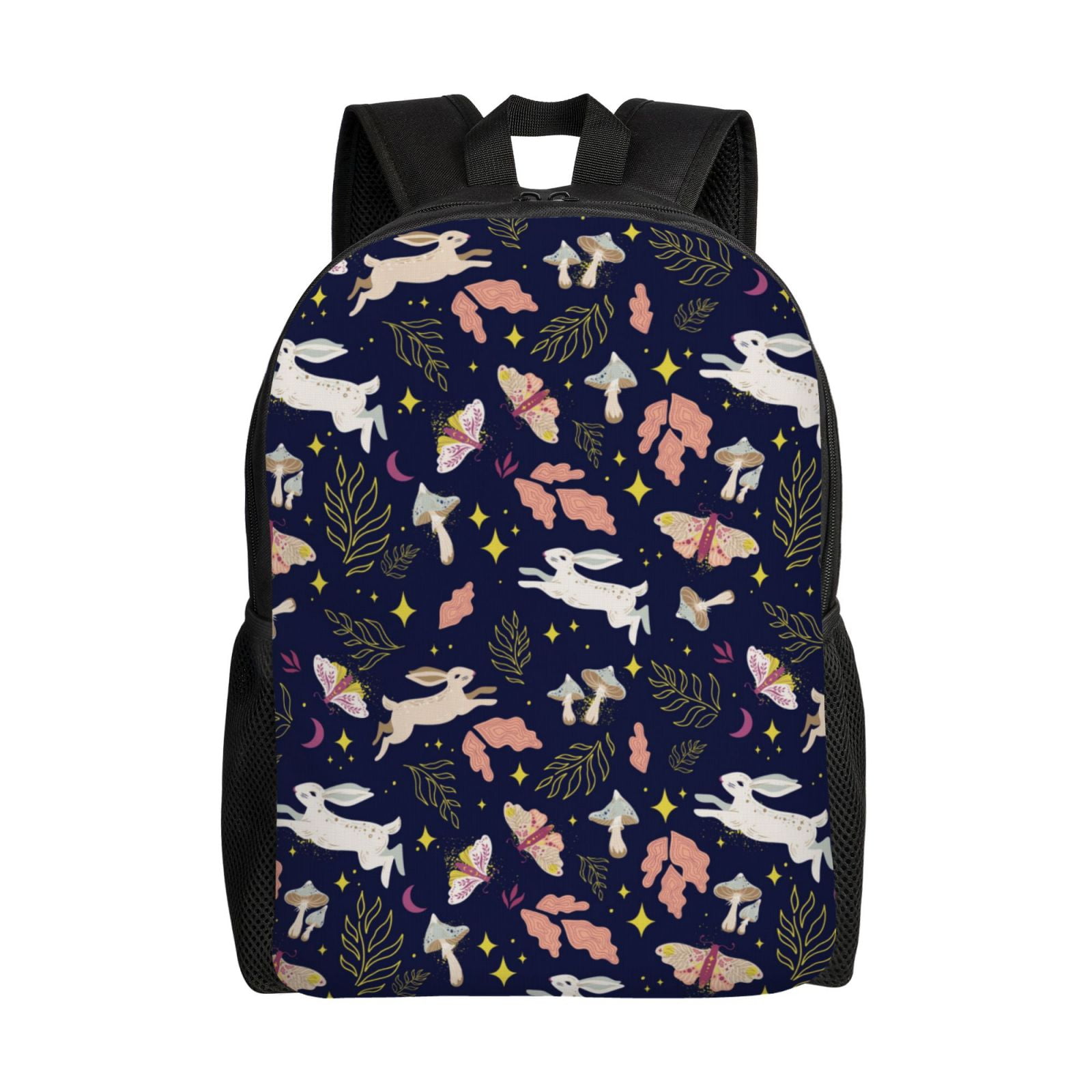 Haiem Retro Rabbit Flower Backpack - Stylish and Durable 15-inch Laptop ...