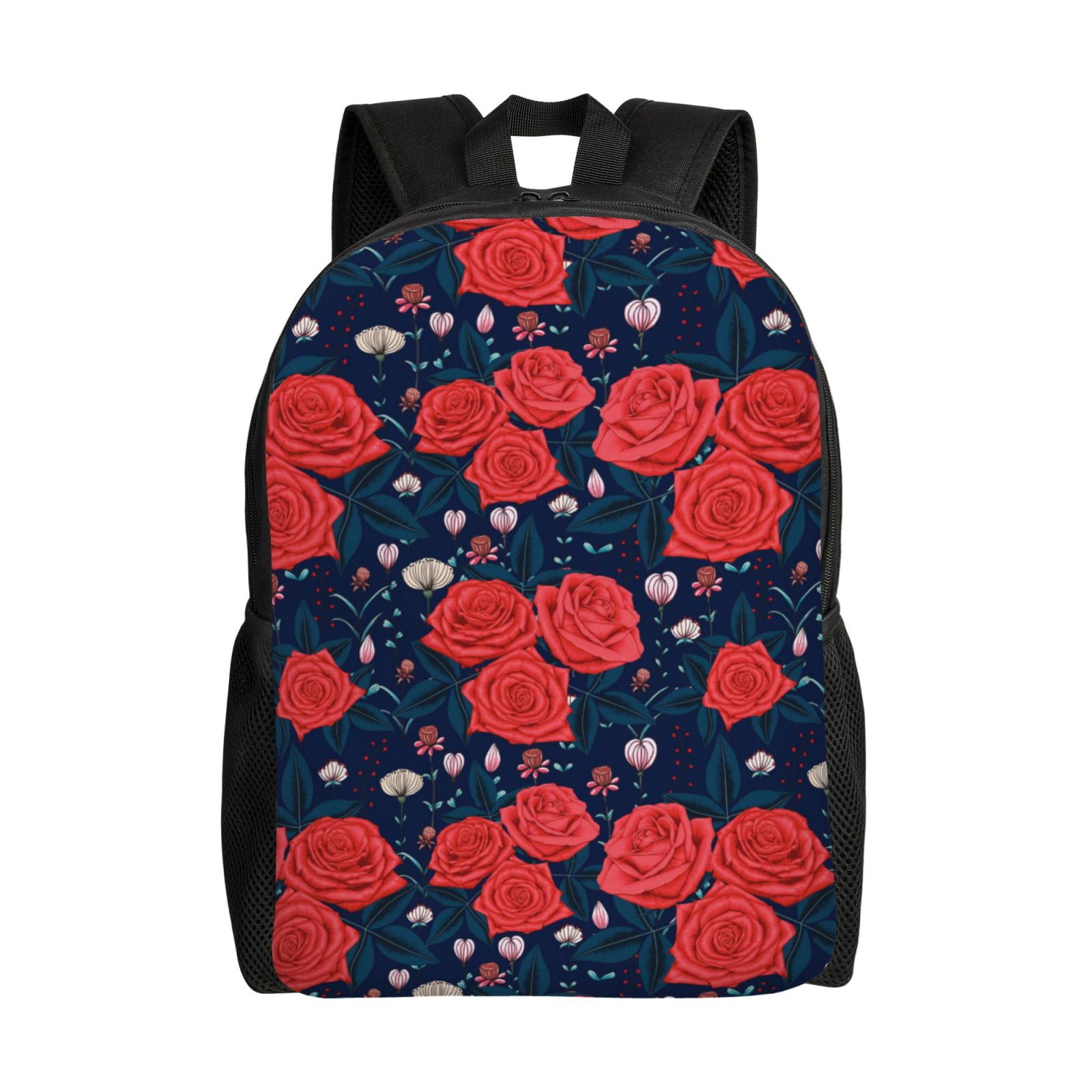 Haiem Rose Flower Backpack - Stylish and Durable 15-inch Laptop ...