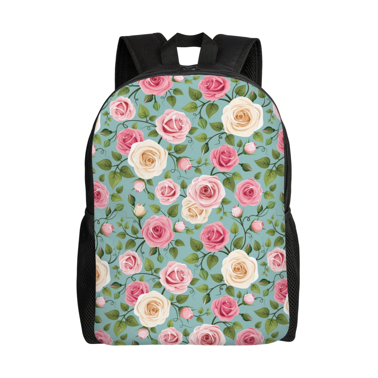 Haiem Rose Flowers Backpack - Stylish and Durable 15-inch Laptop ...
